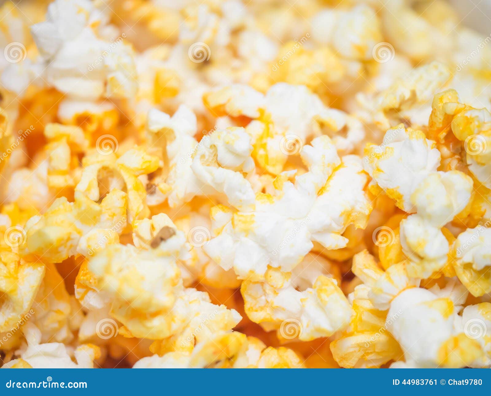 Macro Shot of Popcorn, Selective Focus Stock Image - Image of food ...