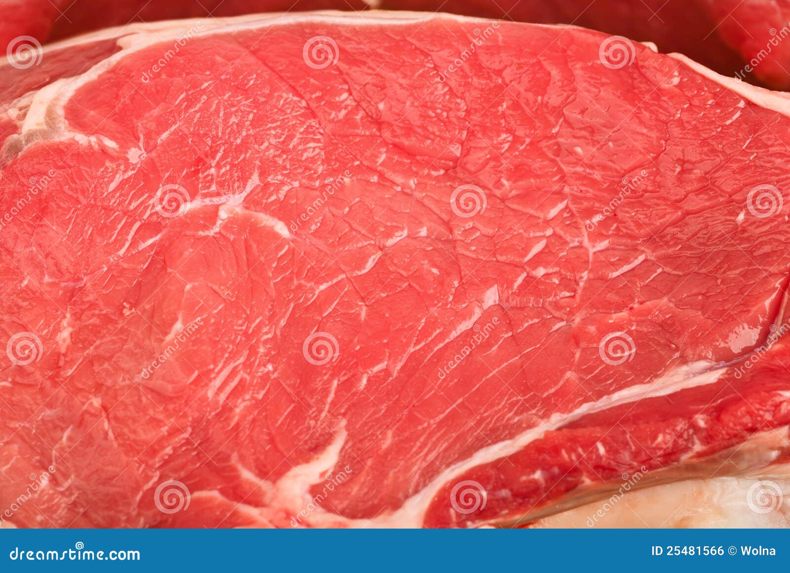 Macro Shot of Raw Fresh Meat Stock Photo - Image of close, nutrition ...