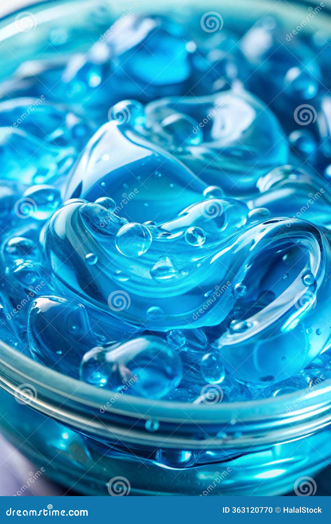 Soothing Blue Abstract Vortex Background Texture Royalty-Free Stock ...