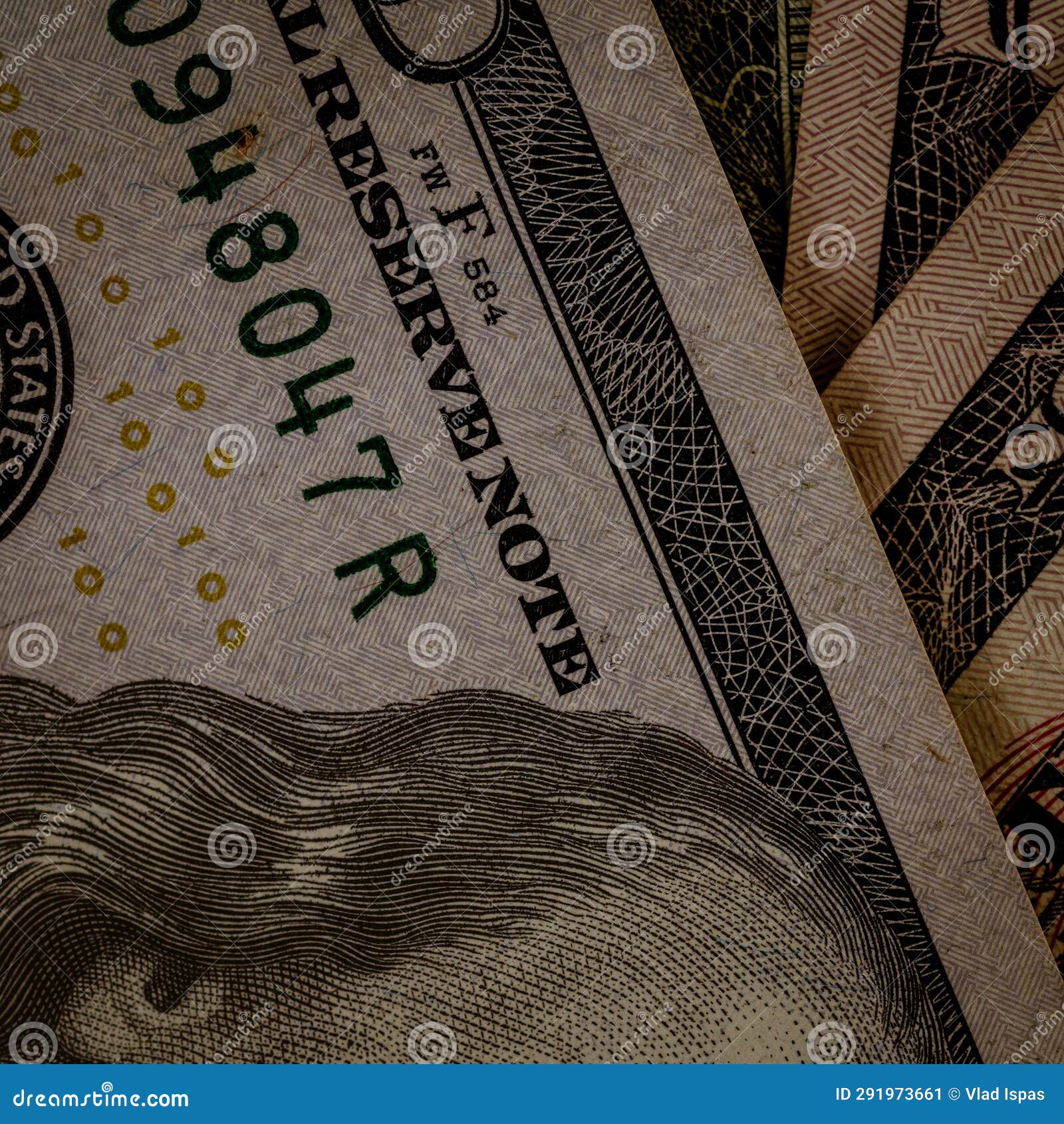 Macro Shot of USD Currency. USD Inflation, US Money Stock Image - Image ...
