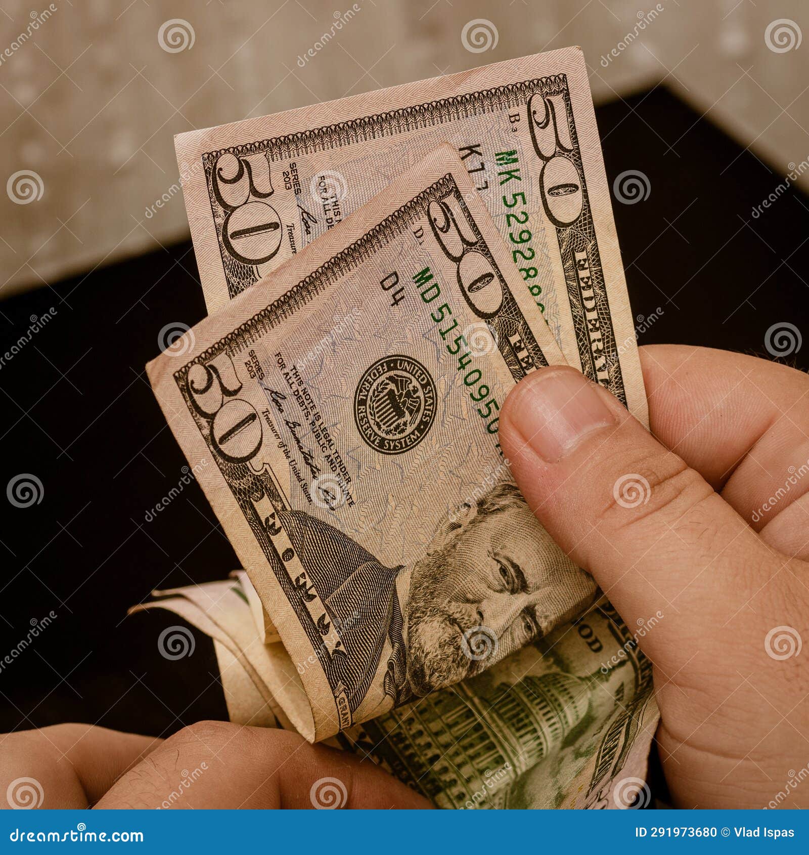 Macro Shot of USD Currency. USD Inflation, US Money Stock Photo - Image ...