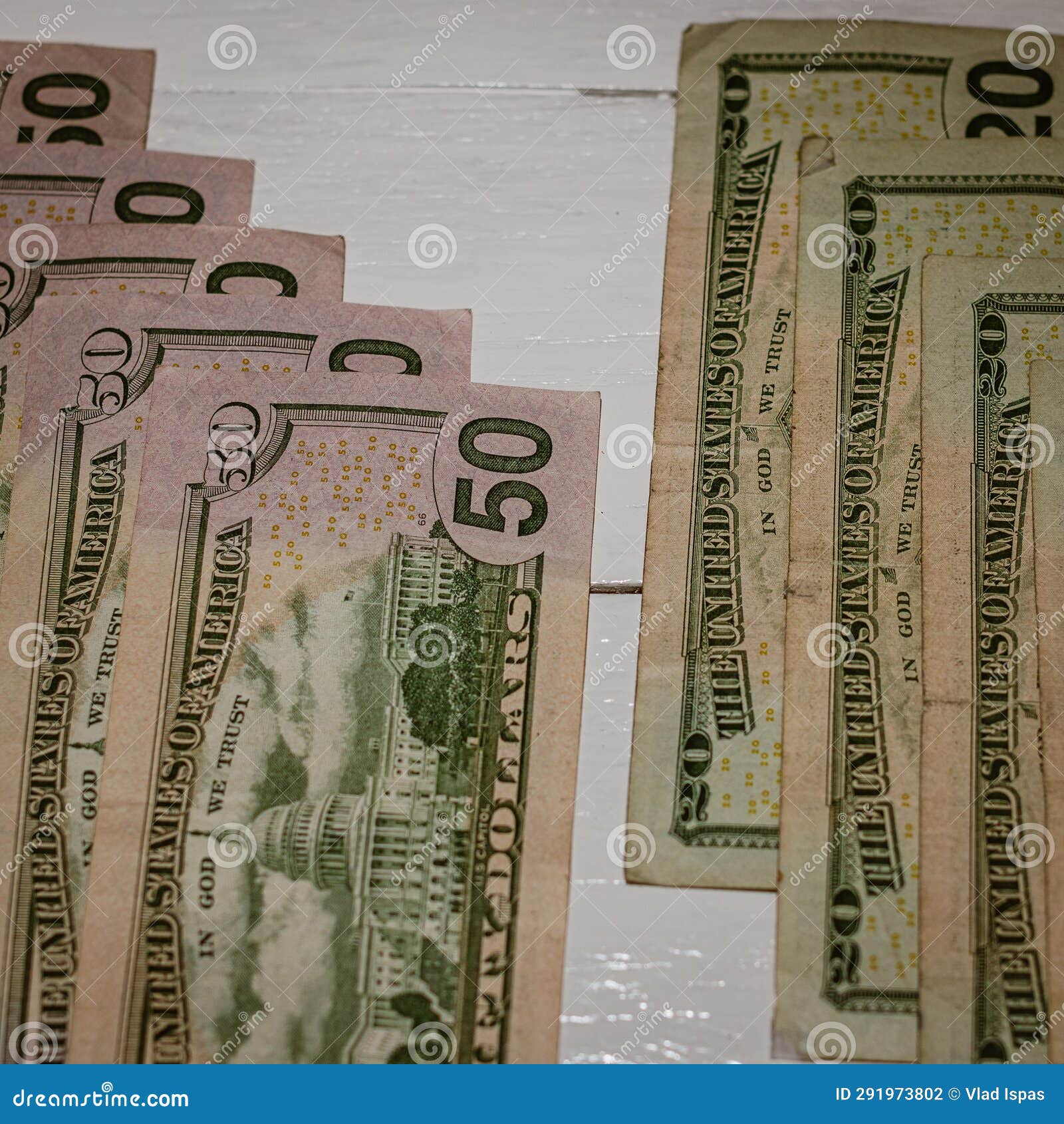 Macro Shot of USD Currency. USD Inflation, US Money Stock Photo - Image ...