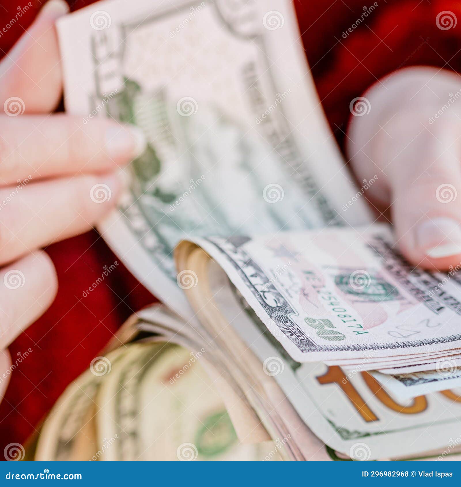 Macro Shot of USD Currency. USD Inflation, US Money Stock Photo - Image ...