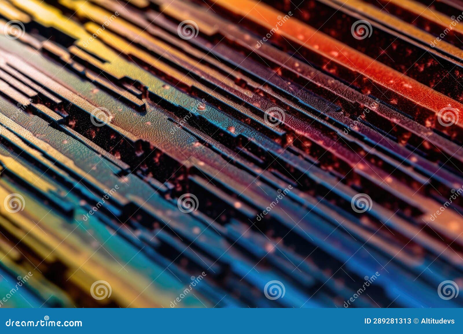 Macro Shot of Vinyl Record Grooves and Needle Stock Image - Image of ...