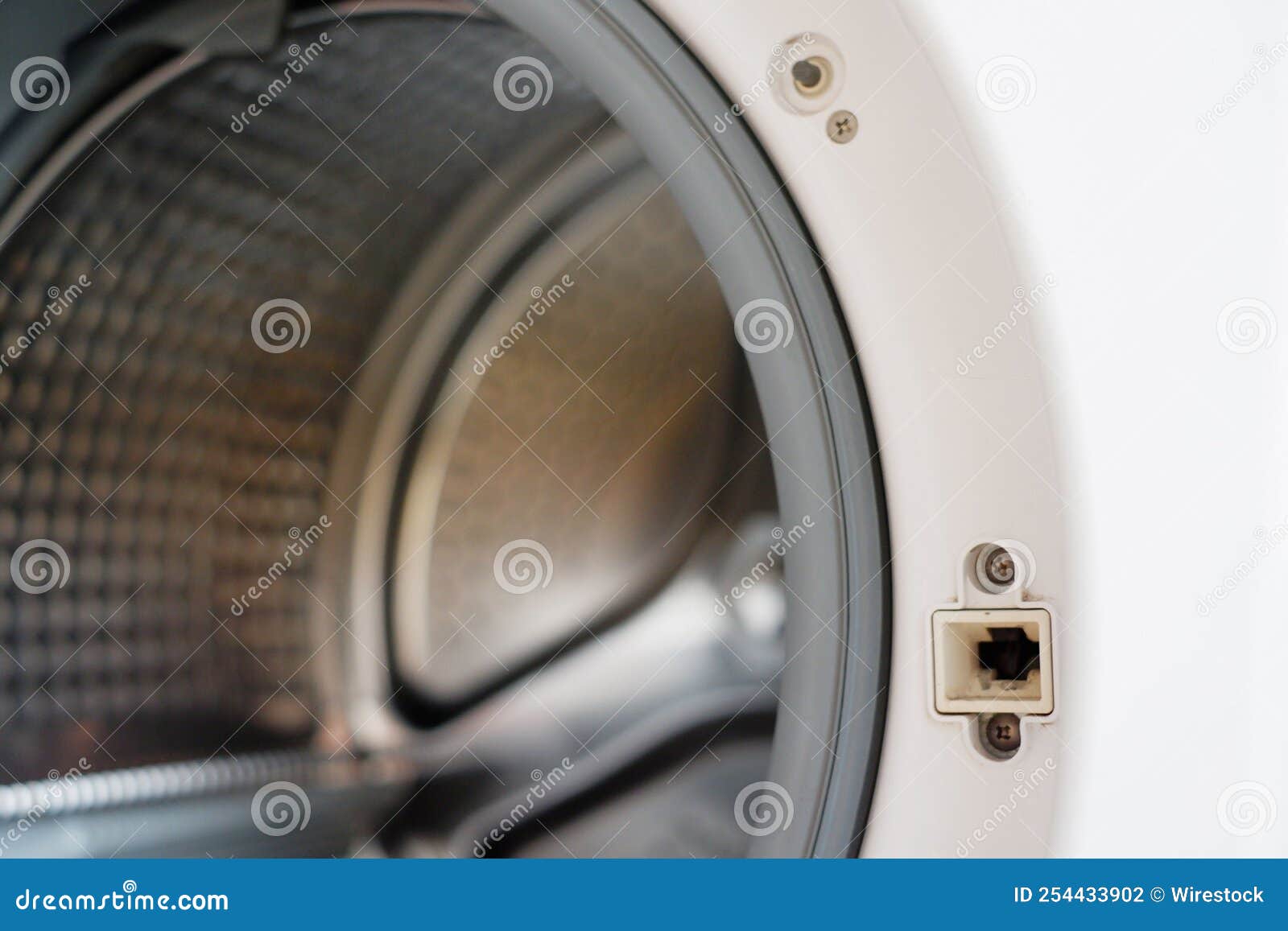 Macro Shot of the Washing Machine Stock Photo - Image of house, cleaner ...
