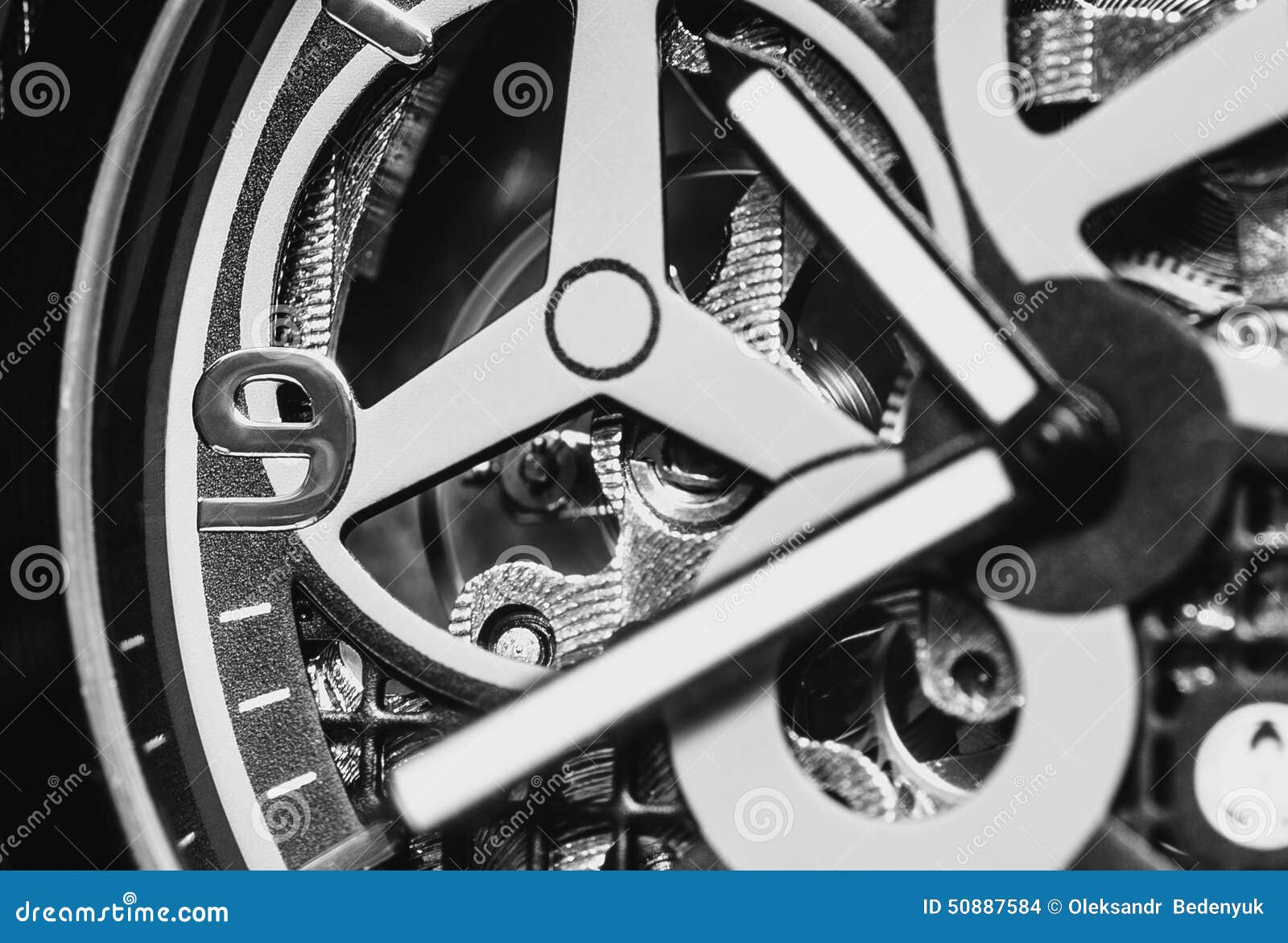 Macro Shot of Watch Mevement Stock Photo - Image of design, background ...
