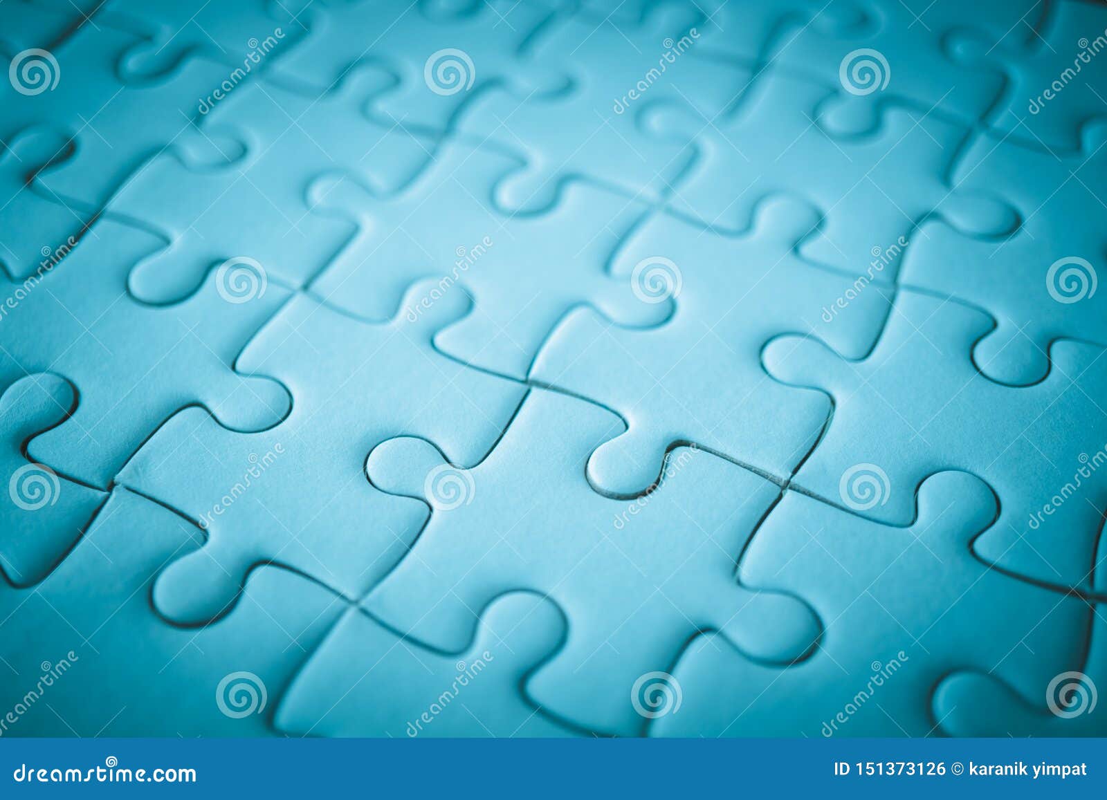 Macro Shot of White Plain Jigsaw Stock Photo - Image of place, college ...