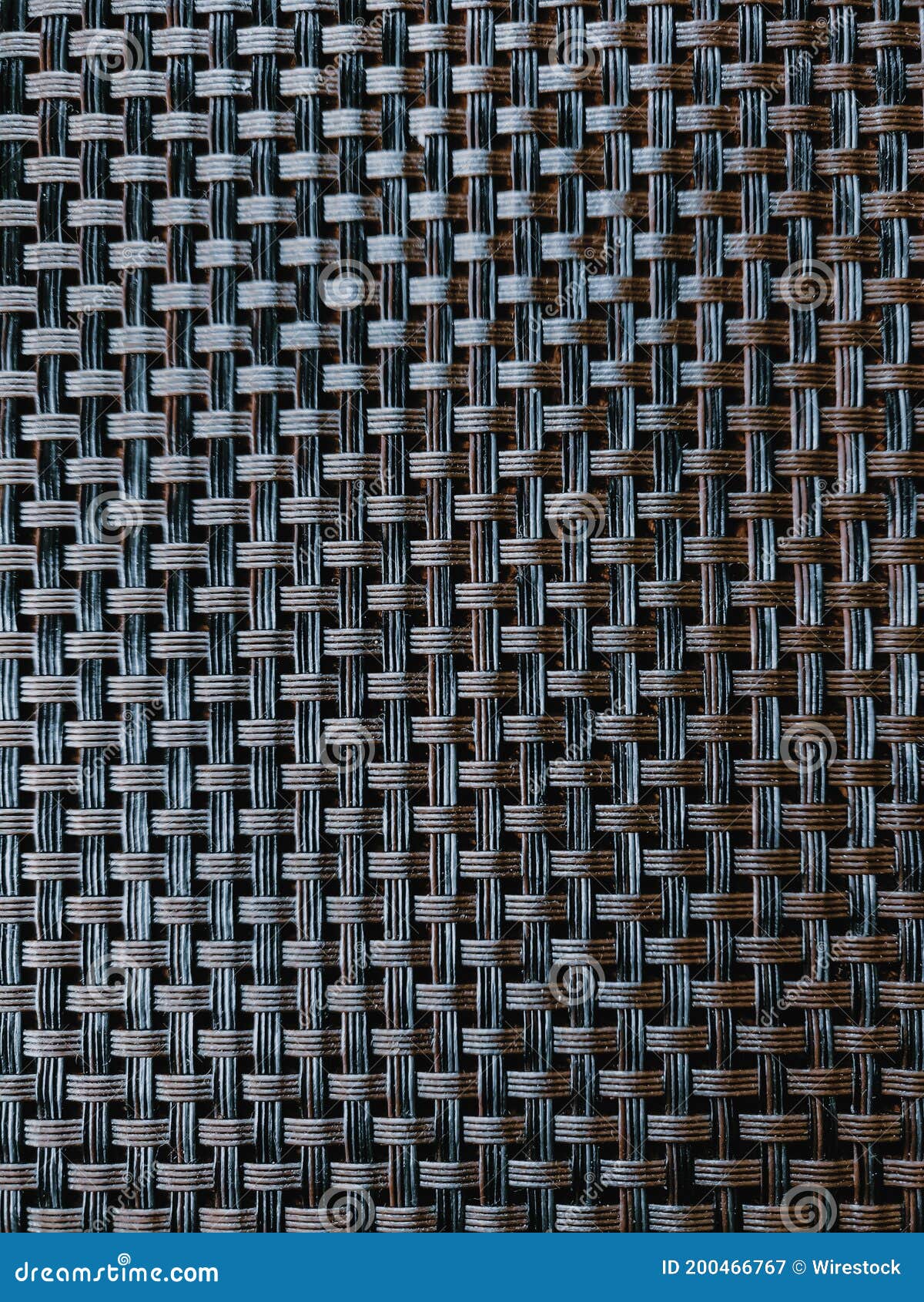 Macro Shot of Wicker Vinyl Texture Stock Image - Image of vinyl ...
