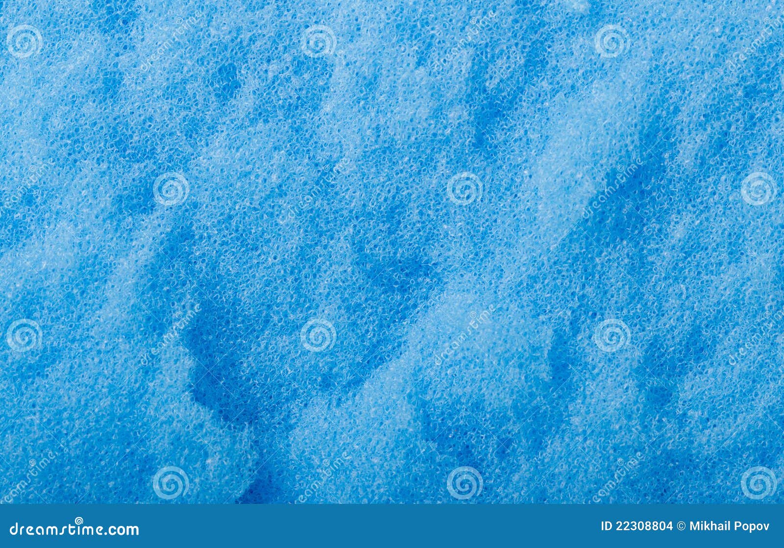 Macro Shots of Foam Sponge. Stock Photo - Image of home, blue: 22308804