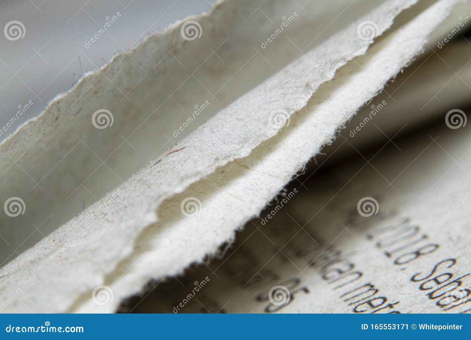Macro Shots a Newspaper Closeup Picture Stock Image - Image of journal ...