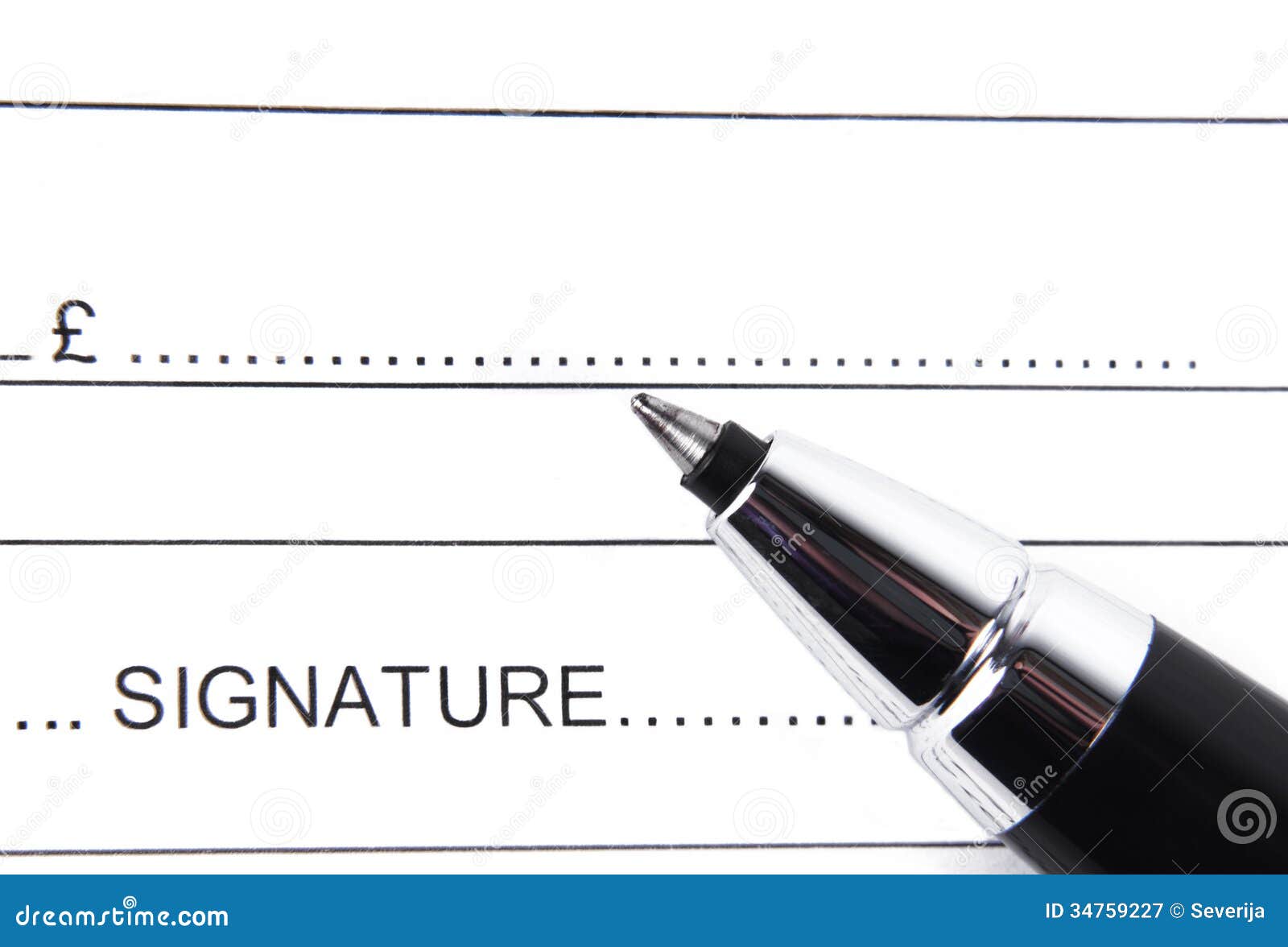 Macro signature form stock image. Image of approve, decision - 34759227