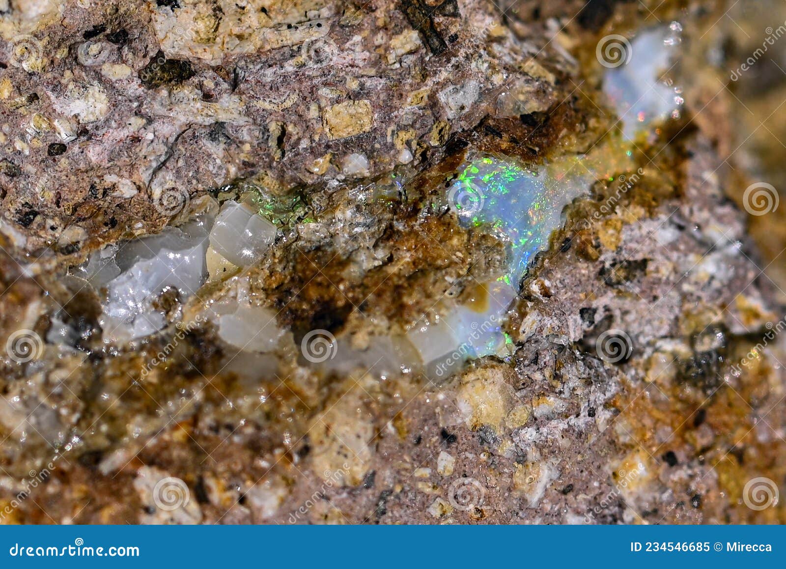 Opalescent Gemstone Texture - Abstract Background Stock Image - Image ...