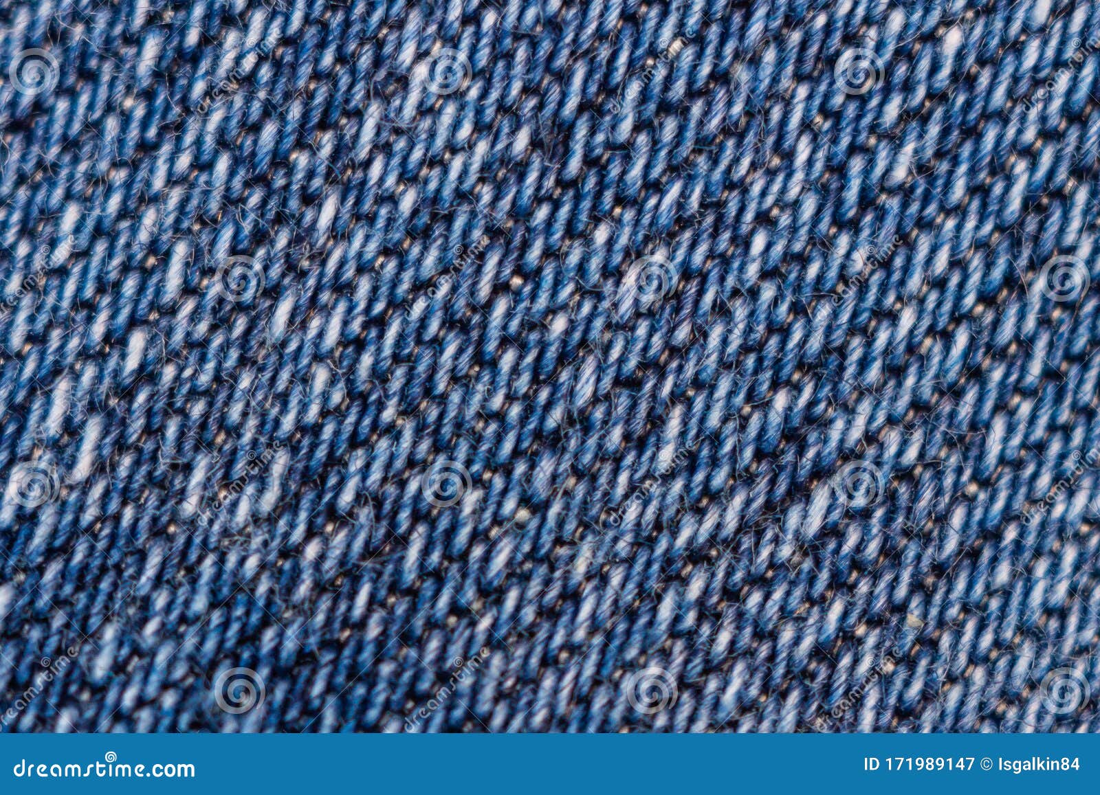 Macro Texture of Blue Denim Stock Image - Image of gauge, ground: 171989147