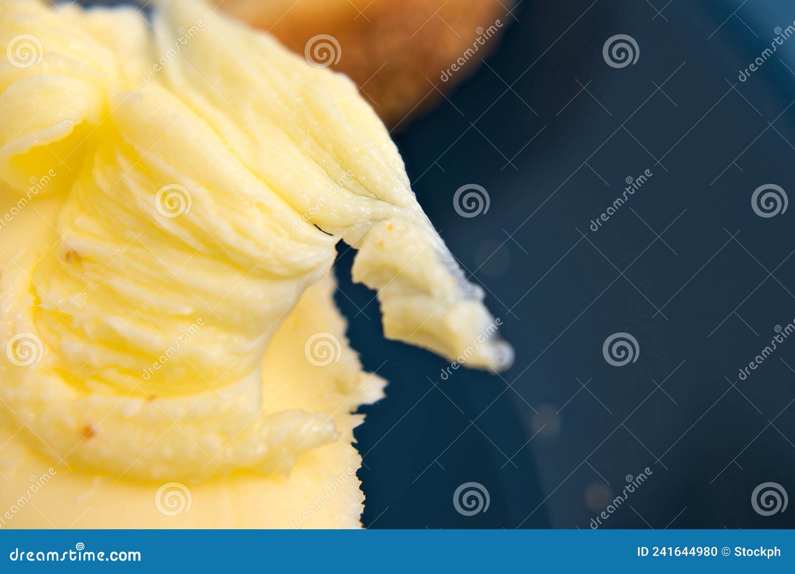 Macro Texture of Butter. Close Up. Stock Photo - Image of macro, creamy ...