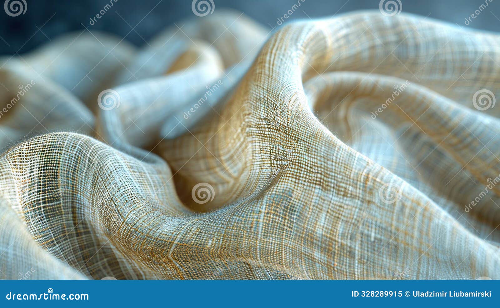 Simple Linen Background. Macro Texture of Linen Wavy Fabric. Stock ...