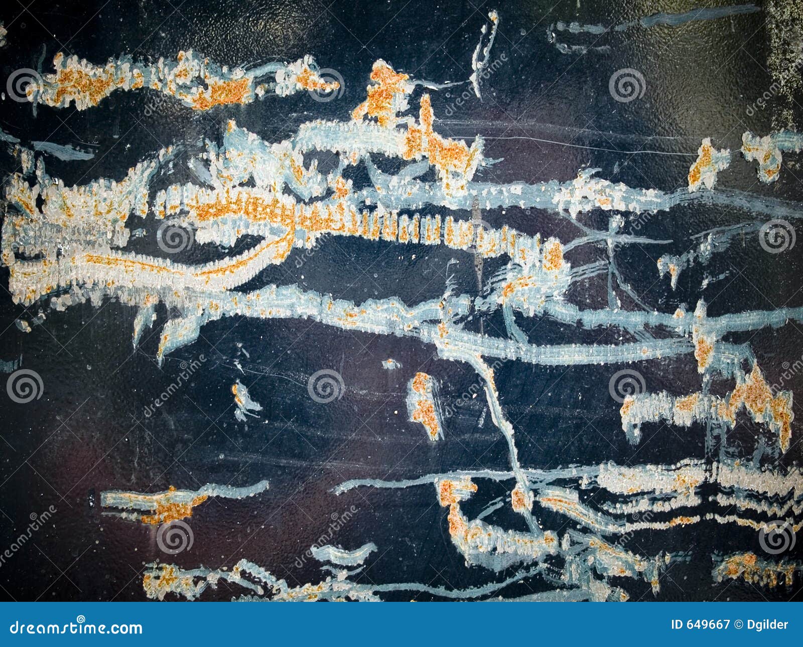 Macro Texture - Metal - Damaged Paint Stock Image - Image of pattern ...