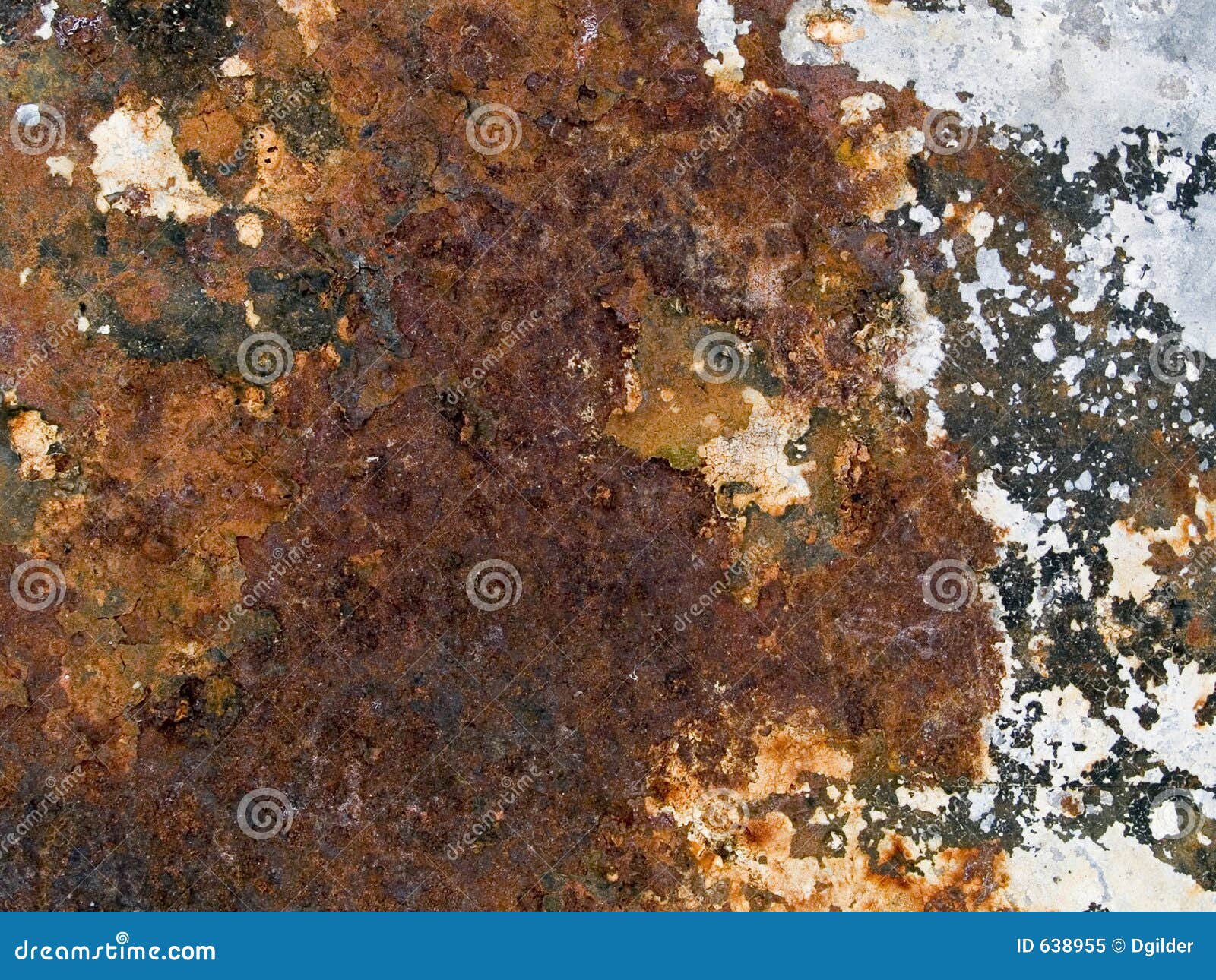 Macro Texture - Metal - Rusty Peeling Paint Stock Image - Image of ...