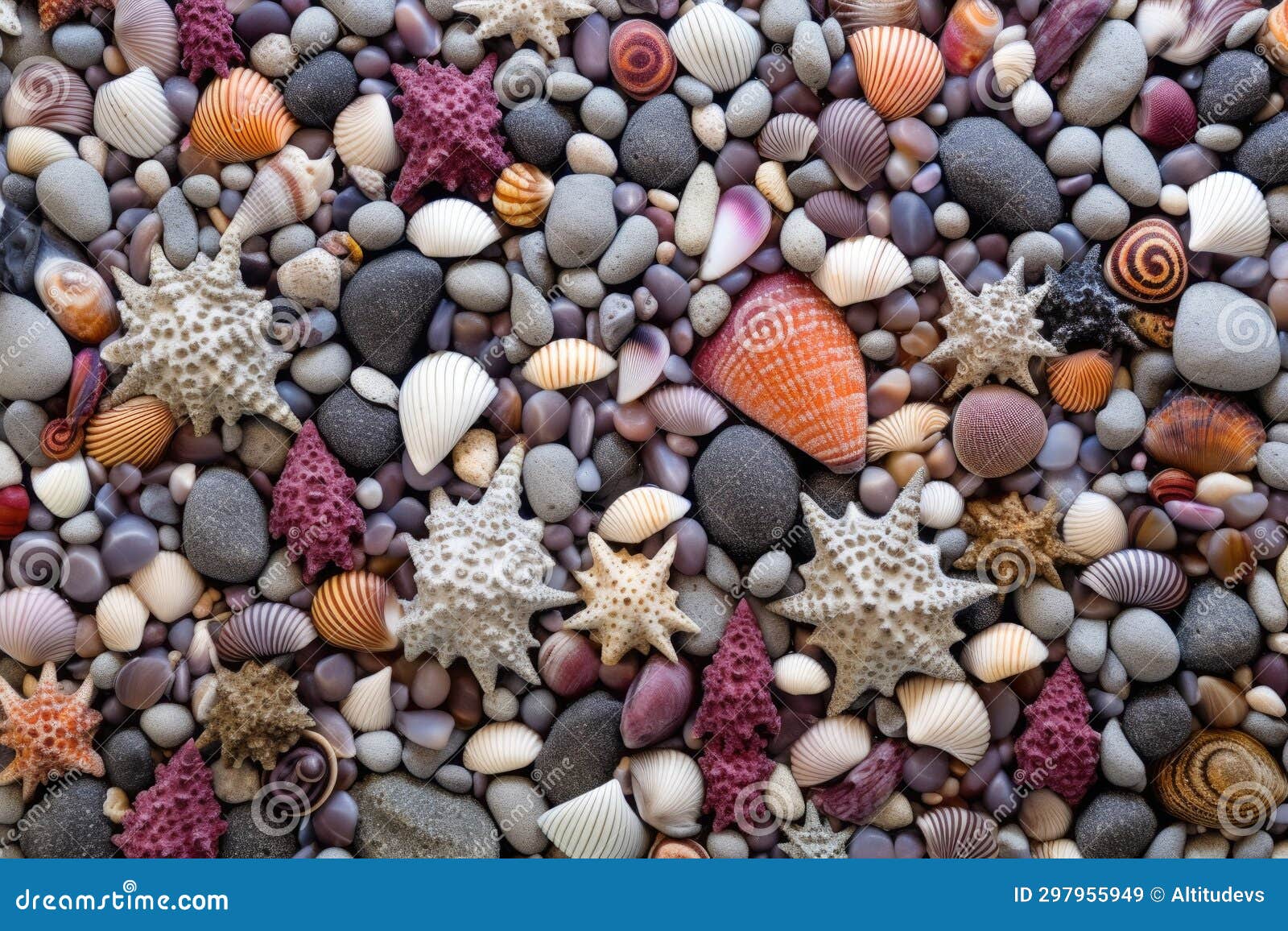 Macro Texture of Miniature Pebbles in Fish Tank Stock Image - Image of ...
