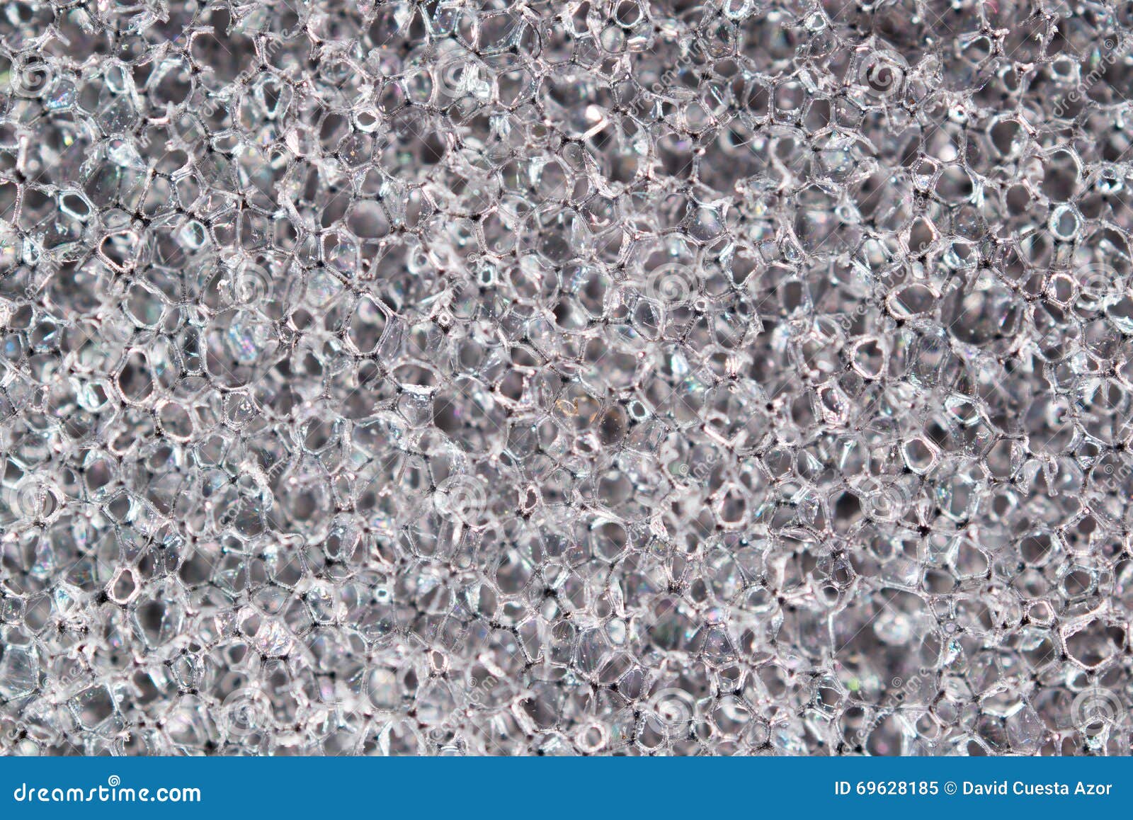 Macro Texture of Plastic Sponge Stock Image - Image of foam, neutral ...