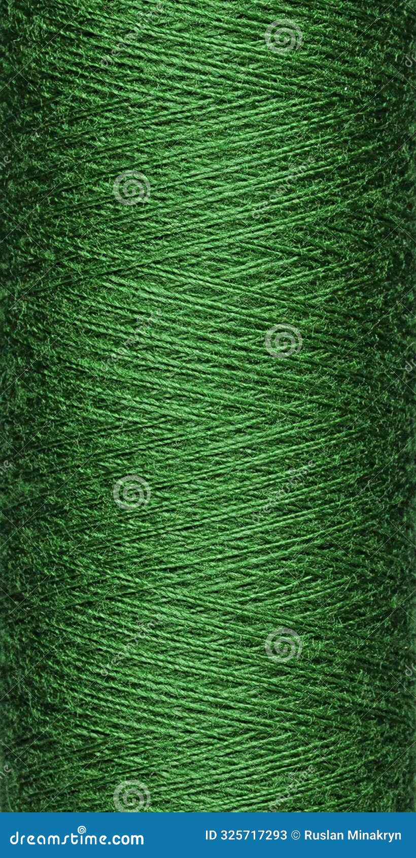 Macro Texture of a Skein of Green Sewing Thread Stock Image - Image of ...