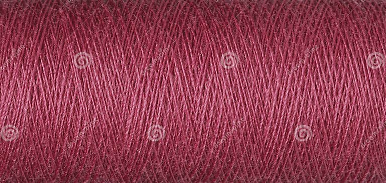 Macro Texture of a Skein of Red Sewing Thread Stock Image - Image of ...