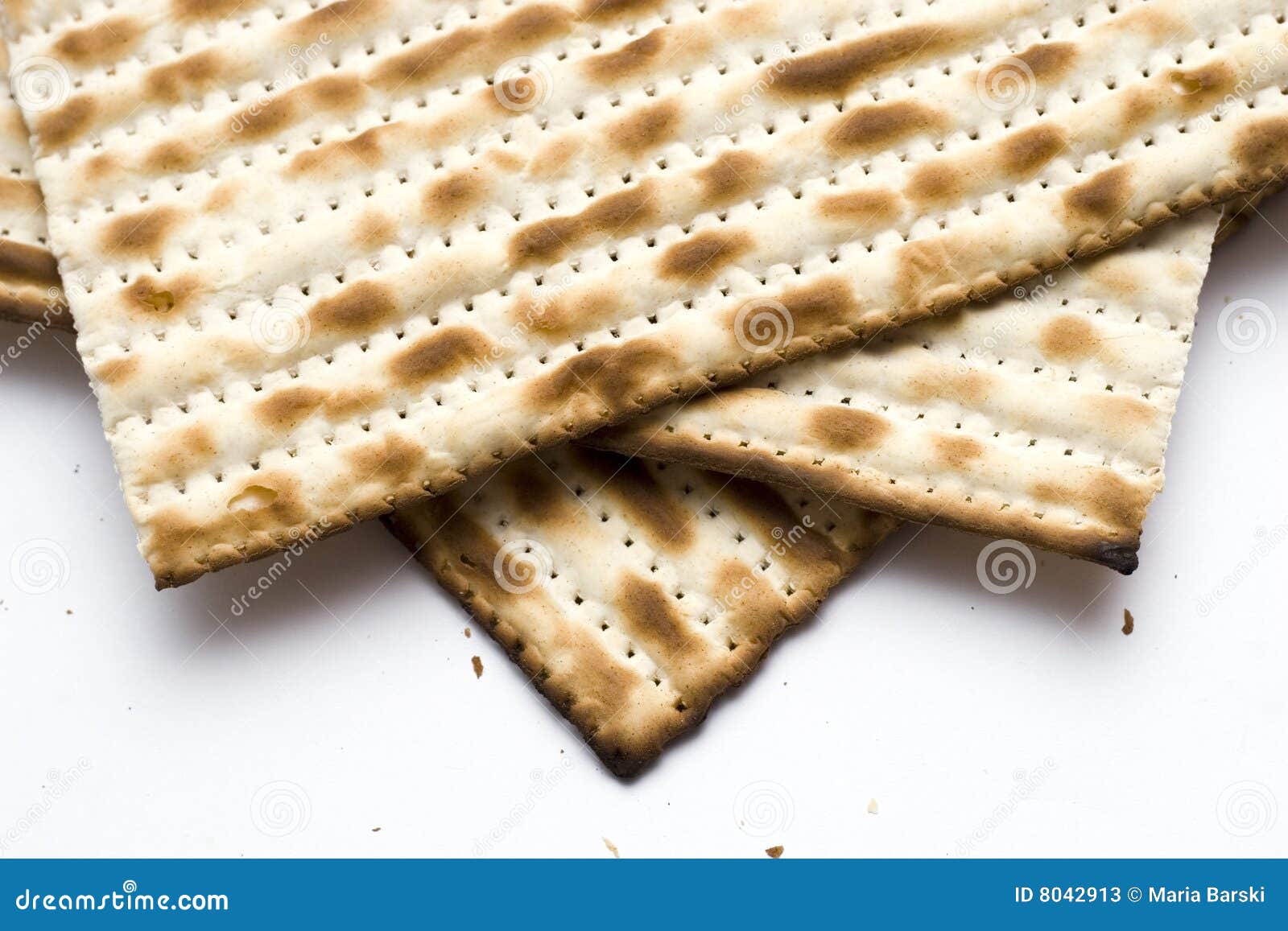 Macro of Three Matzohs (matza) Stock Image - Image of religion, holiday ...