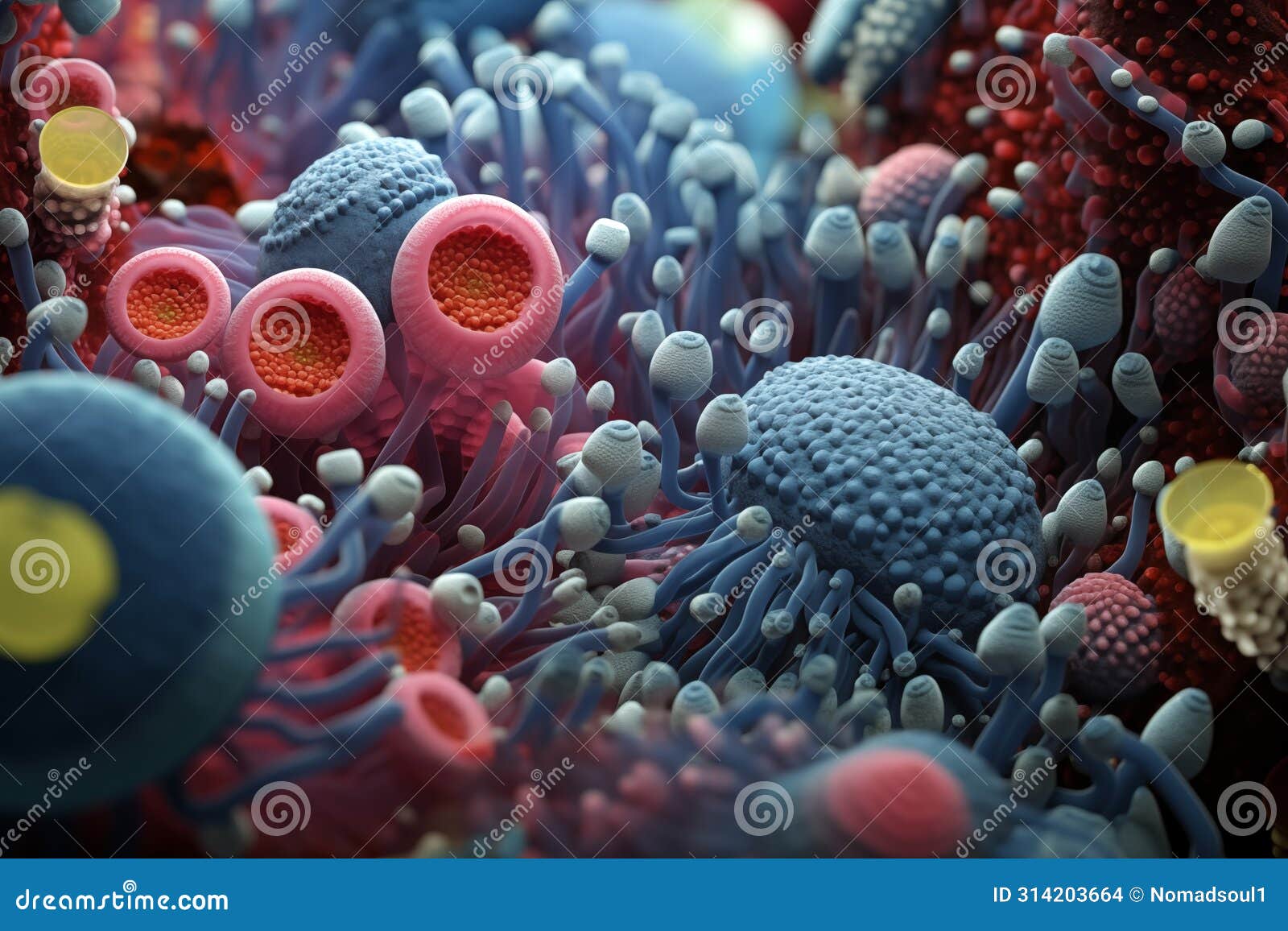 Macro View Capturing the Fascinating World of Microorganisms in Vivid ...