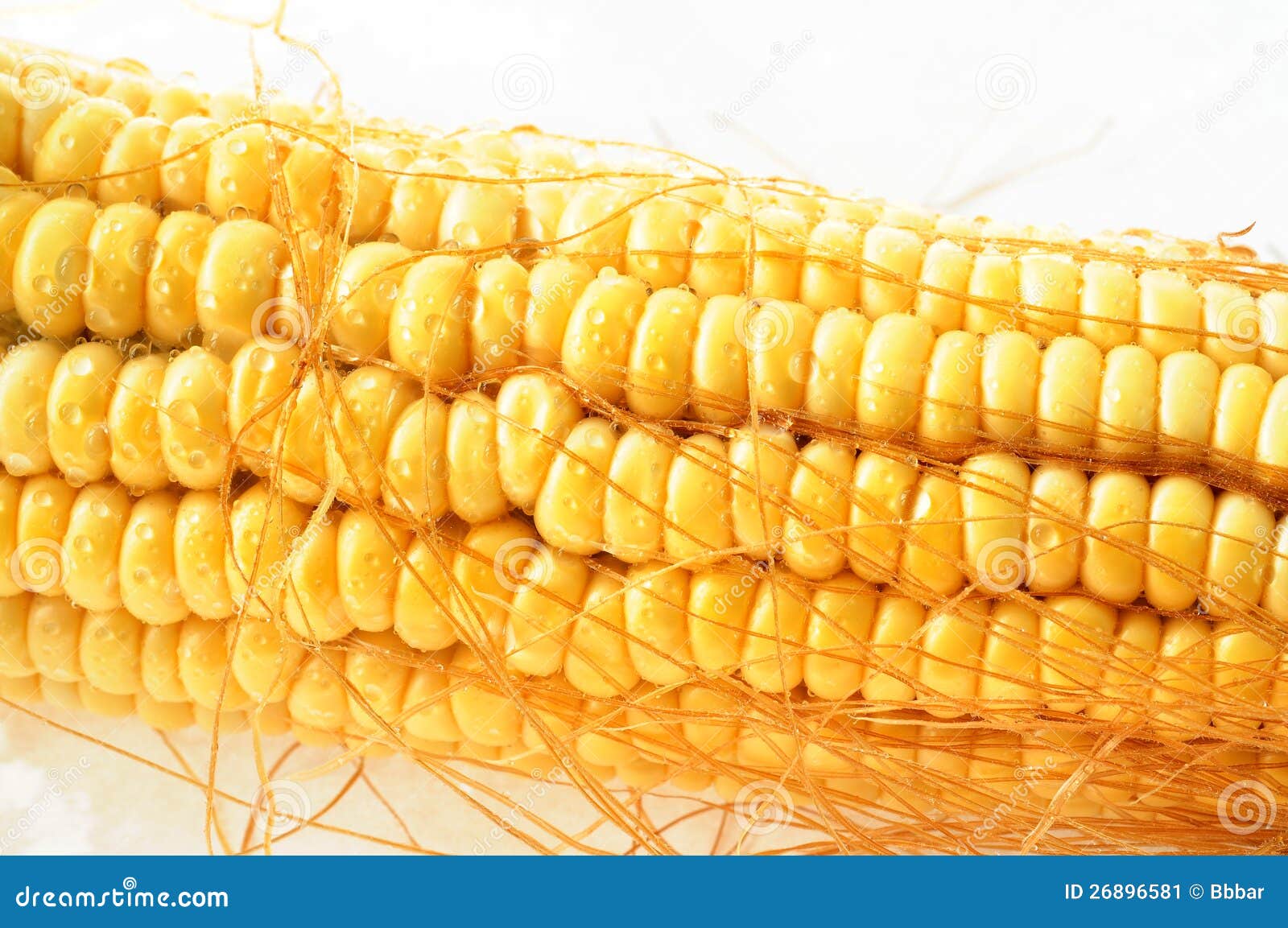 Macro view of corn cob stock image. Image of closeup - 26896581