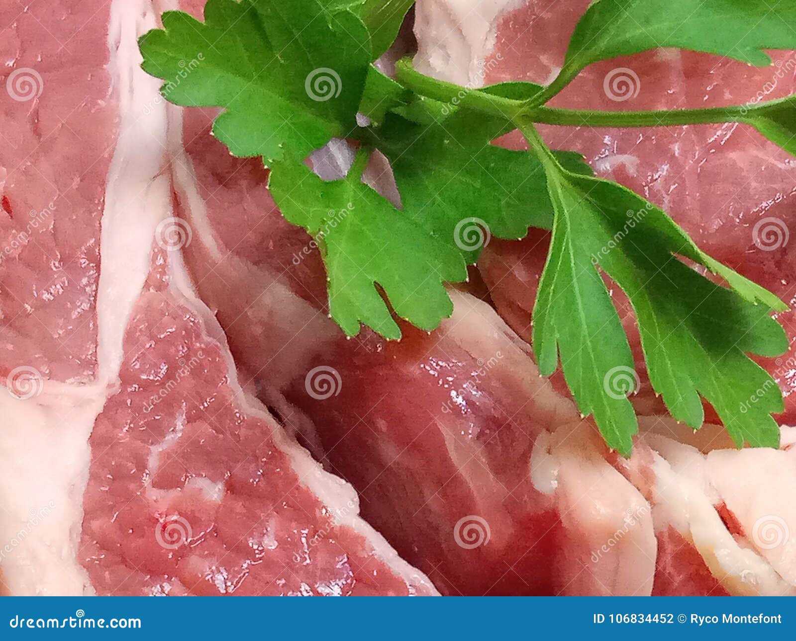 Macro View of Red Raw Beef Carvery Stock Photo - Image of carvery ...