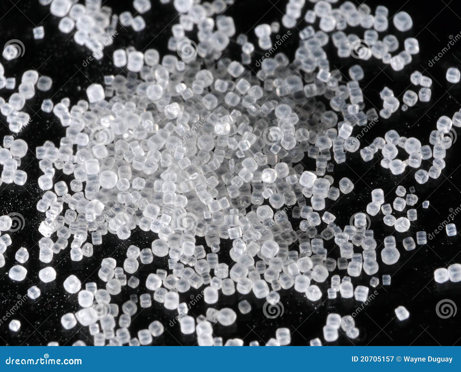 Macro View of Salt Crystals Stock Image - Image of crystals, macro ...