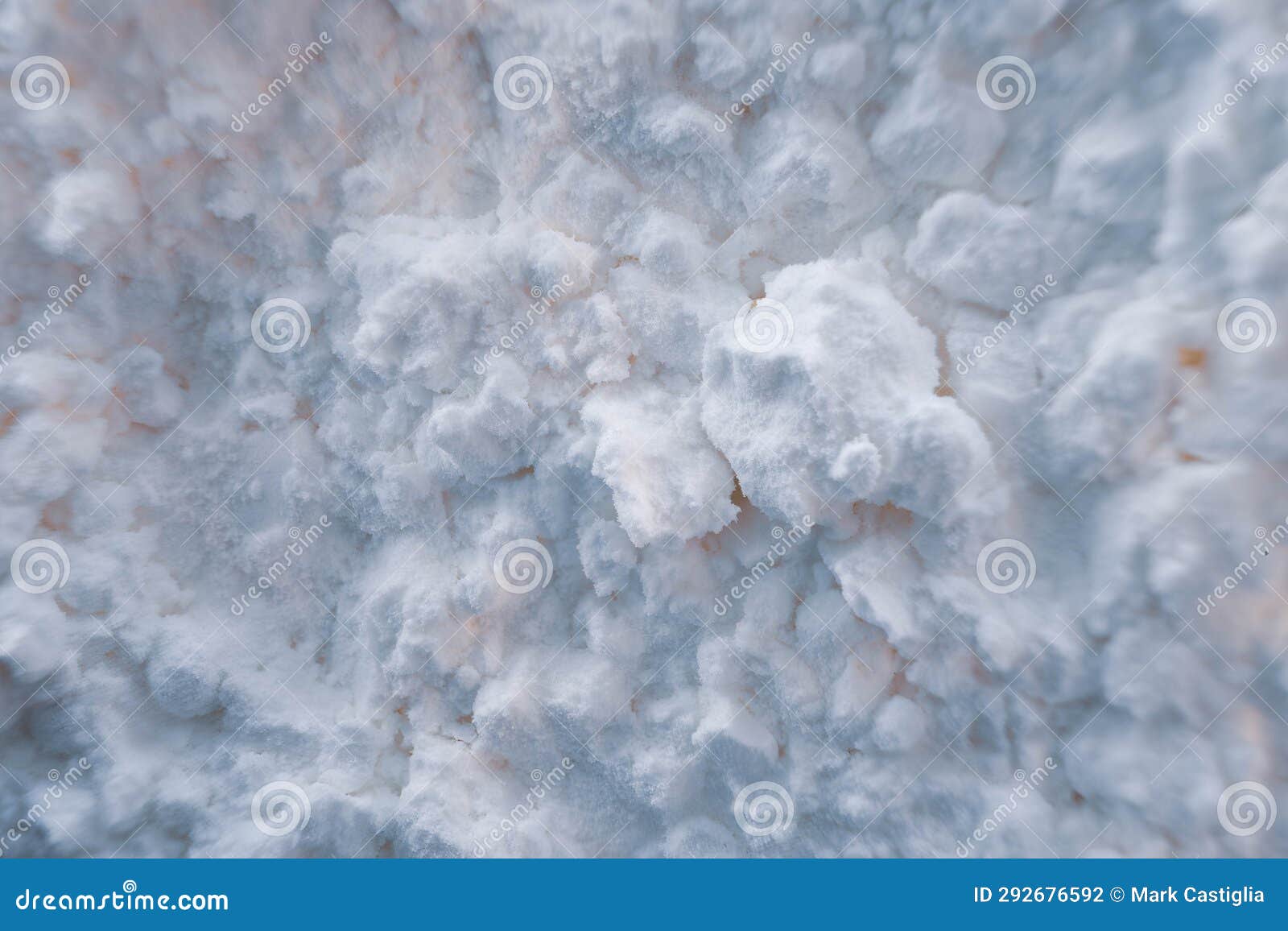 Macro View of Sandy White Corn Starch Stock Photo - Image of granule ...