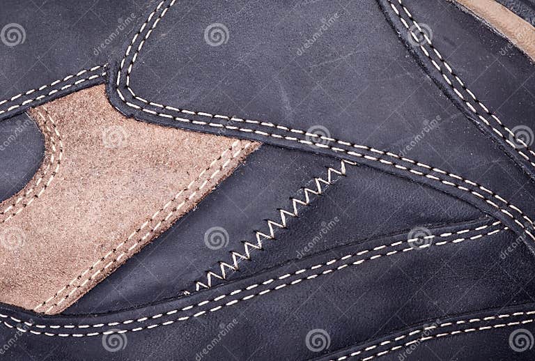 Macro View of Stitch Pattern Stock Photo - Image of abstract, detail ...