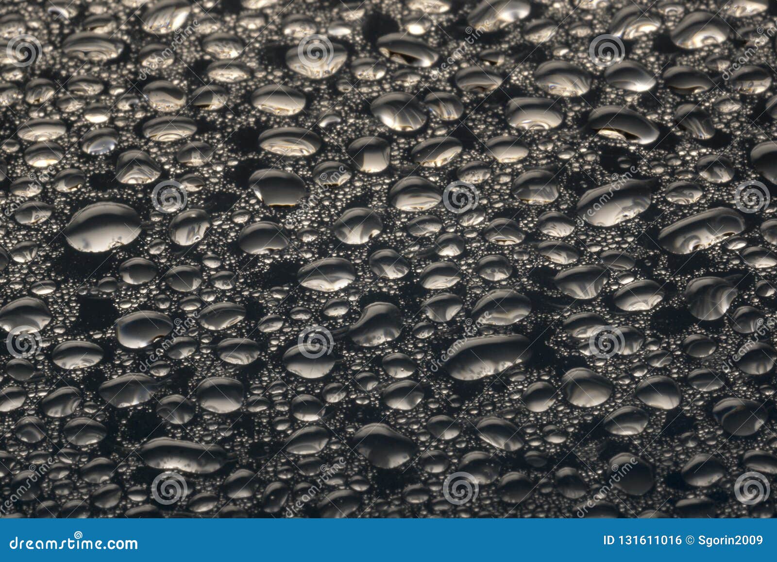 Macro Water Drops Background Stock Photo - Image of colorful, geometry ...