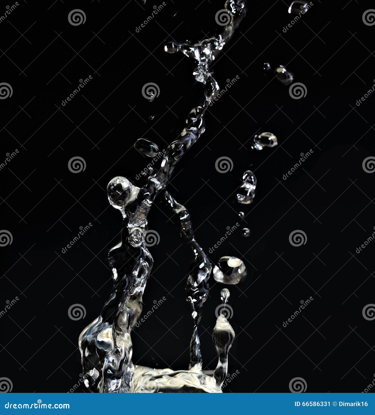 Macro of water splash stock image. Image of water, clean - 66586331
