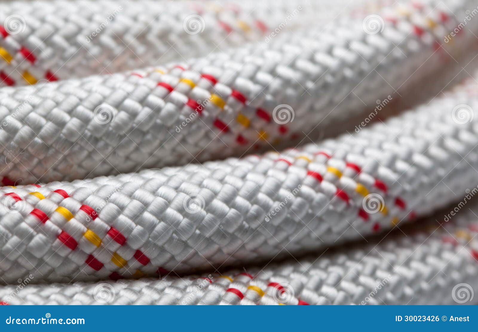 Coil of new rope stock photo. Image of thread, macro - 30023426