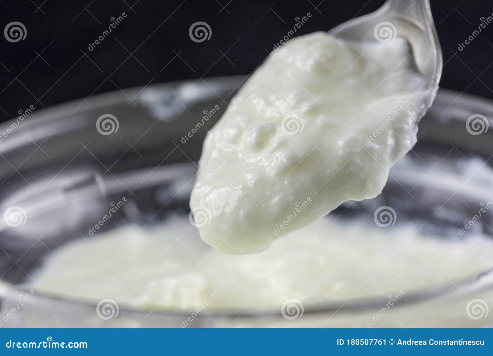 Yoghurt splash stock image. Image of cream, kitchen - 180507761