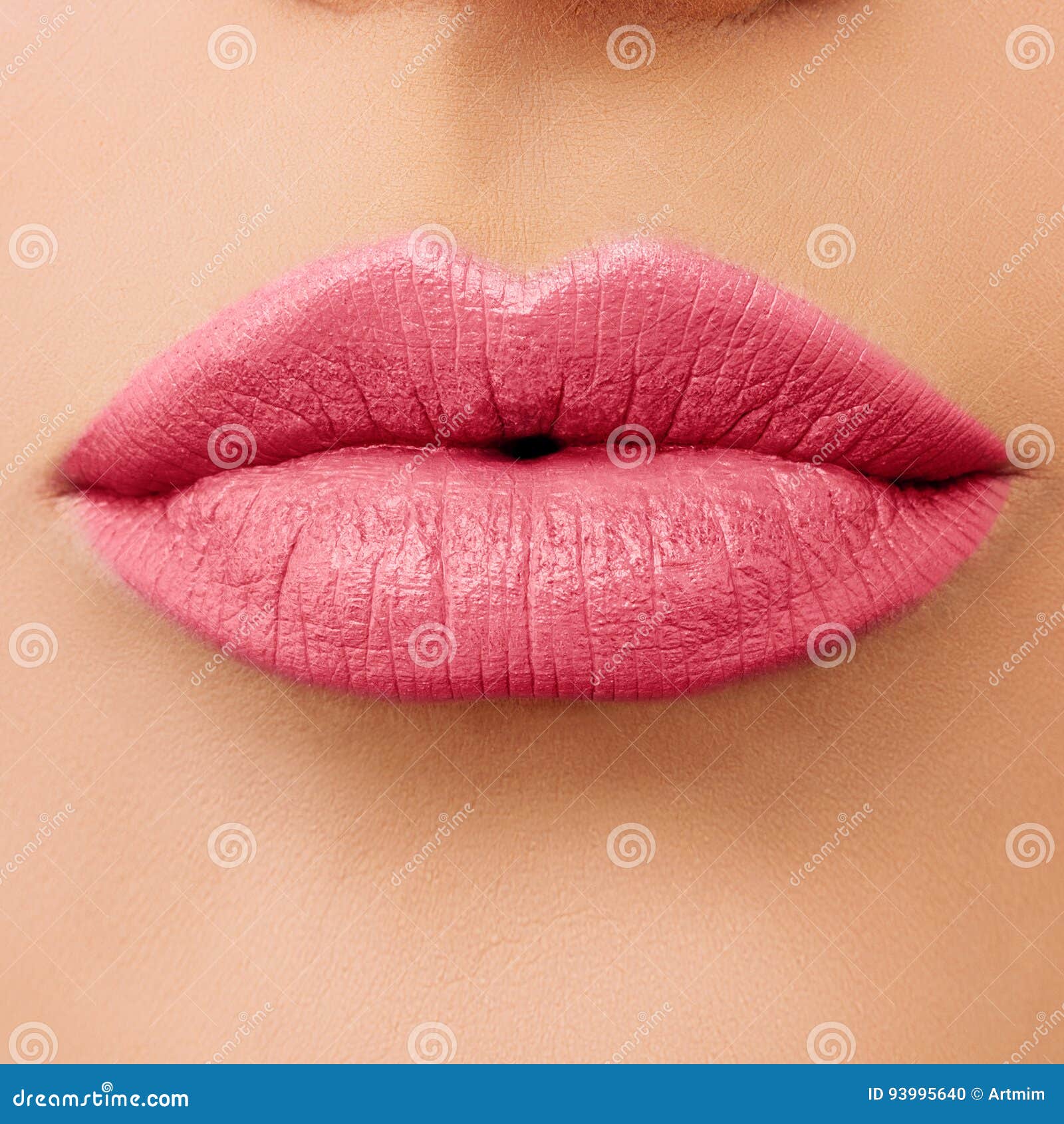 Macrofoto Van Rose Female Lips Stock Foto - Image of maak, lippen: 93995640