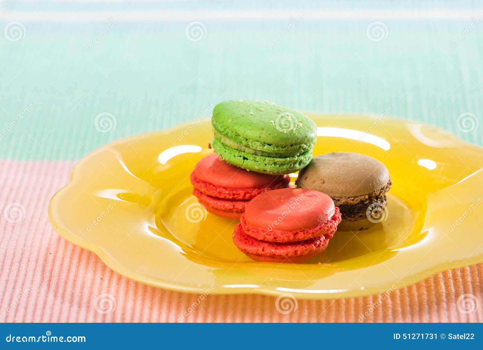 Macroons stock image. Image of food, biscuit, hipster - 51271731
