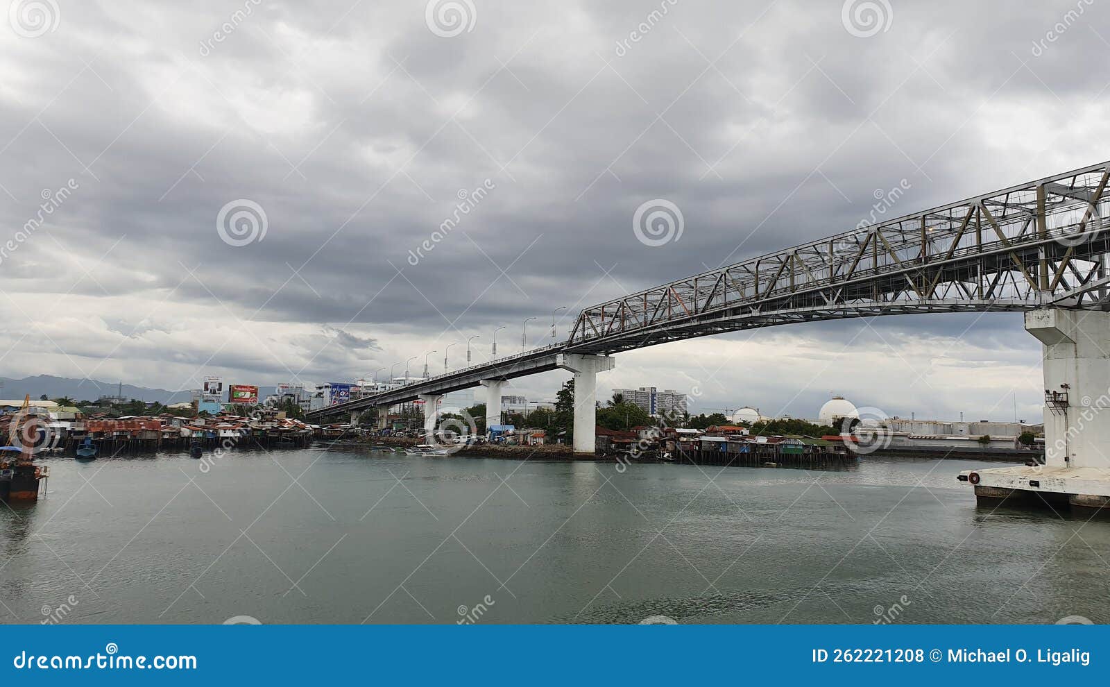 Mactan Bridge in Cebu, Philippines Stock Photo - Image of mactan, cebu ...