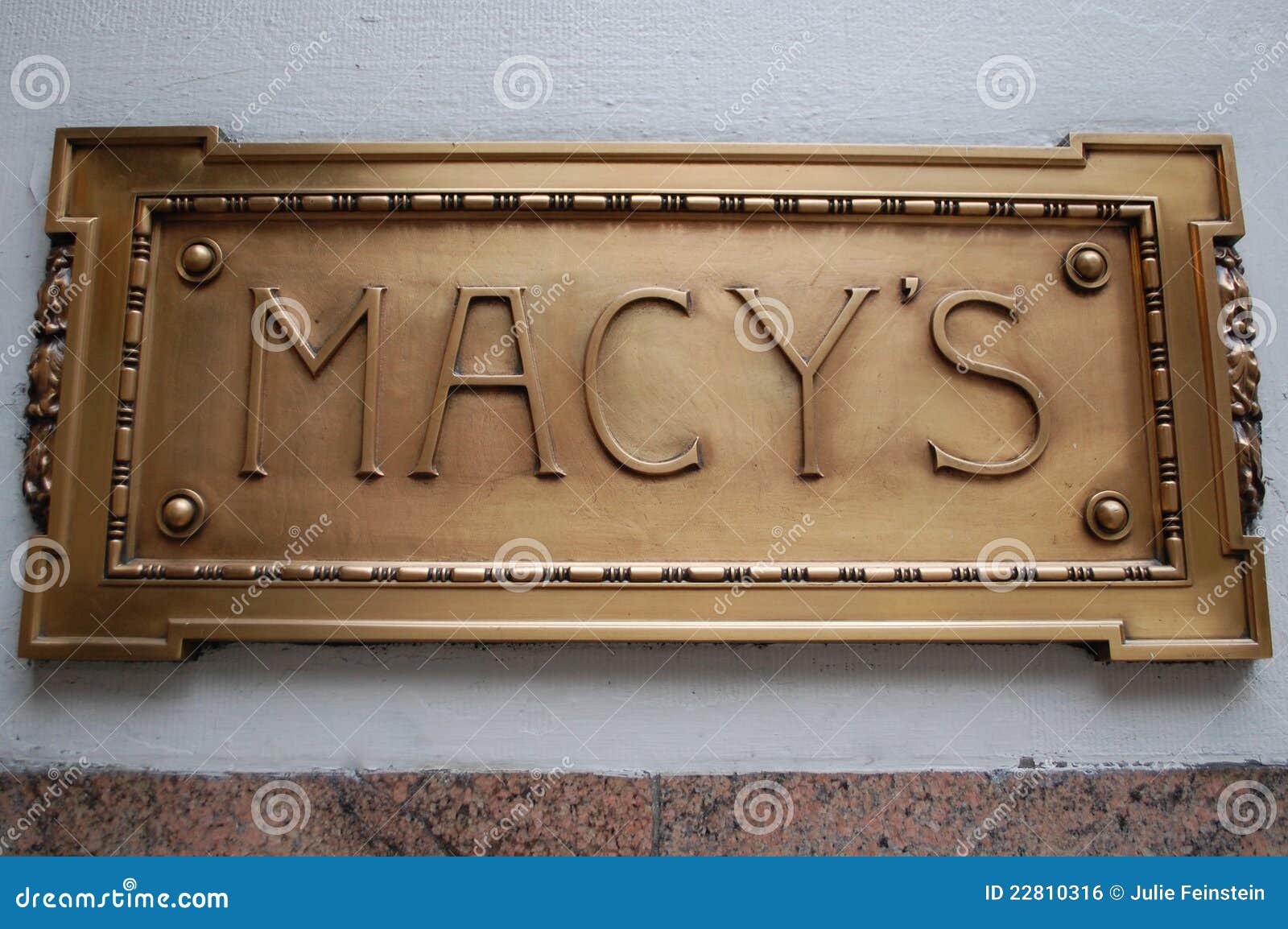 Macy s Sign editorial photo. Image of store, goods, york - 22810316