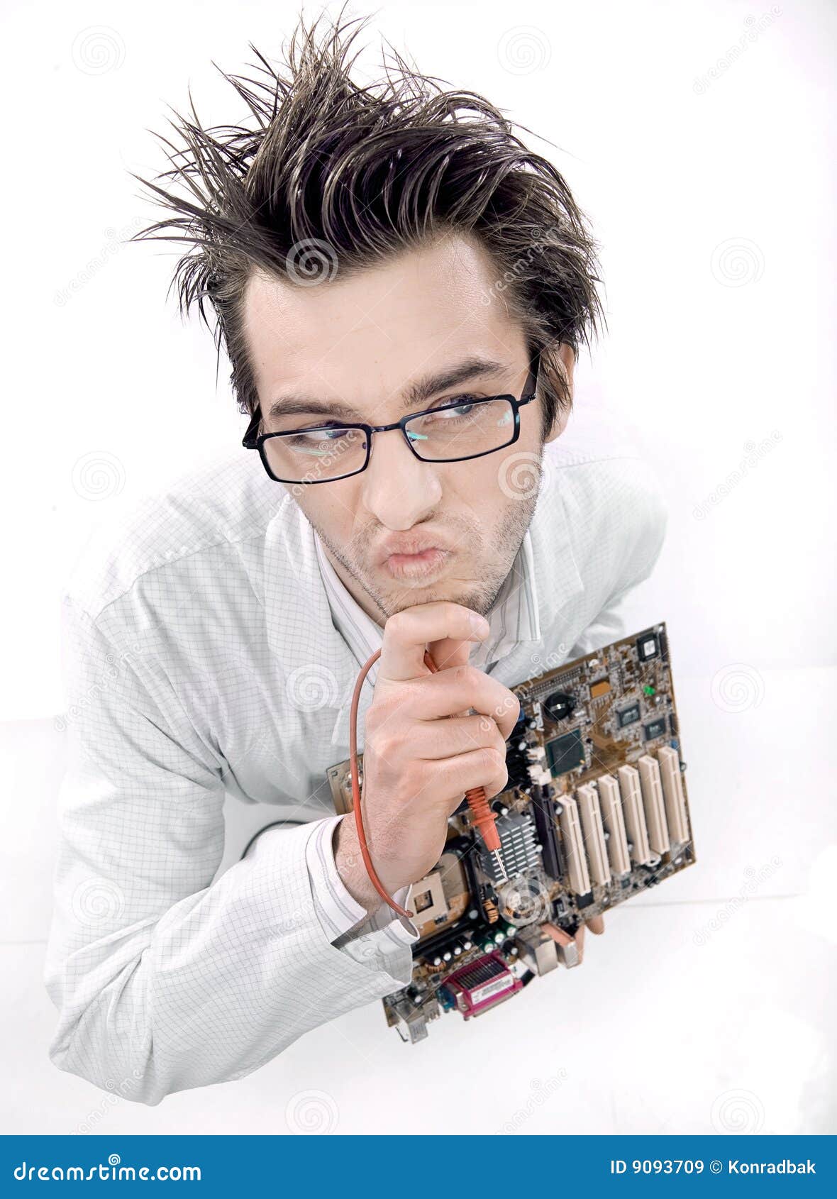 Mad stock image. Image of desktop, engineer, service, computer - 9093709