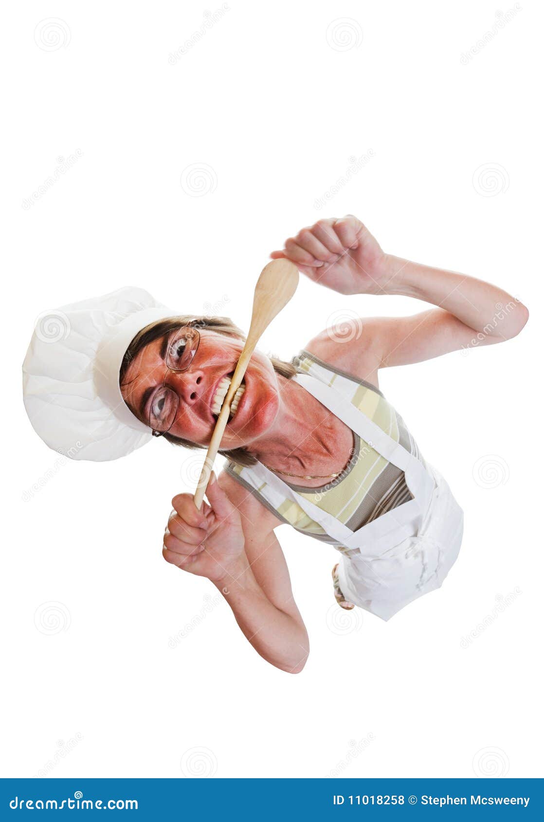 Mad chef stock photo. Image of portrait, chef, nutrition - 11018258