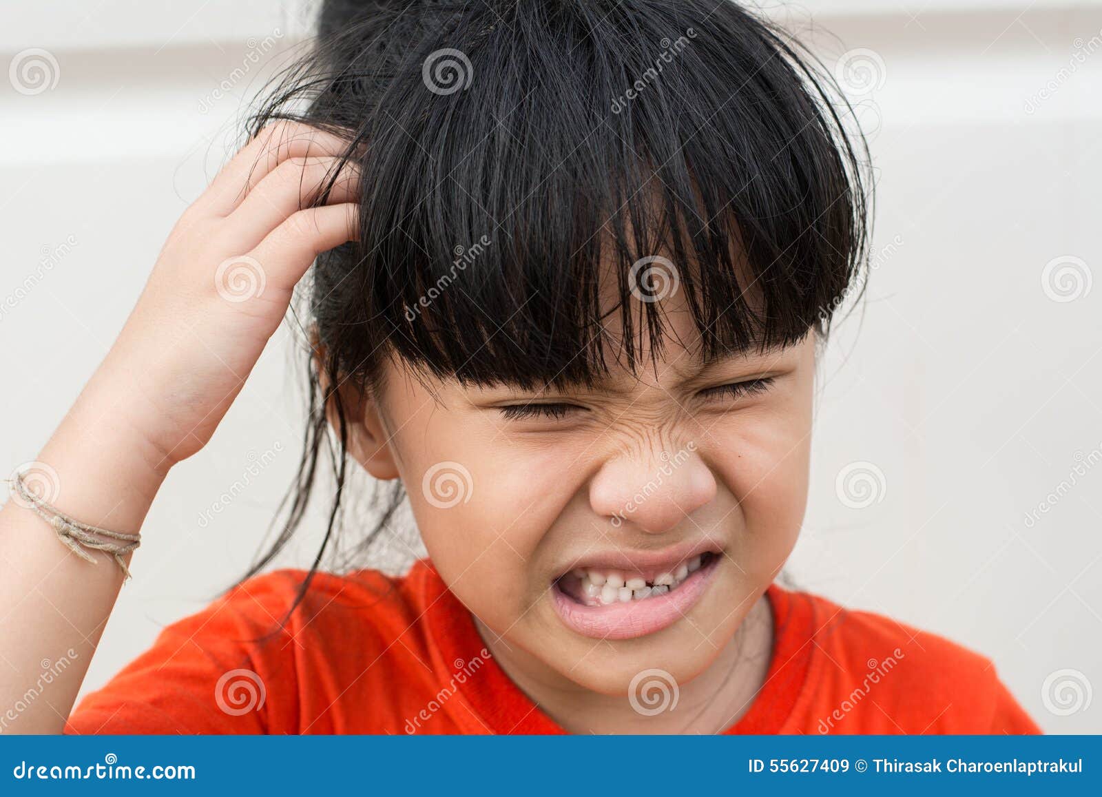 Mad Child stock image. Image of child, idea, doubt, finger - 55627409
