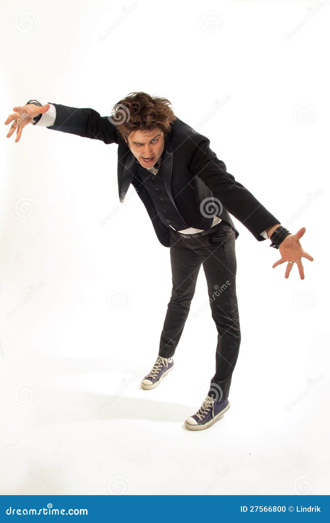 Mad conductor stock photo. Image of bracelet, shoes, pants - 27566800