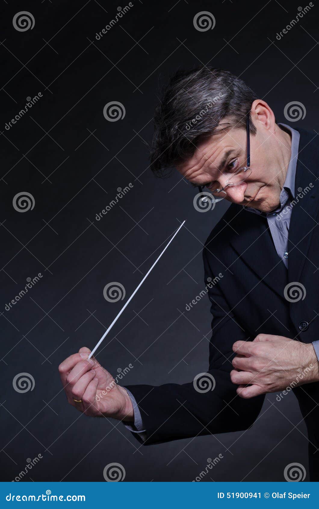 Mad conductor stock image. Image of inspiration, arts - 51900941
