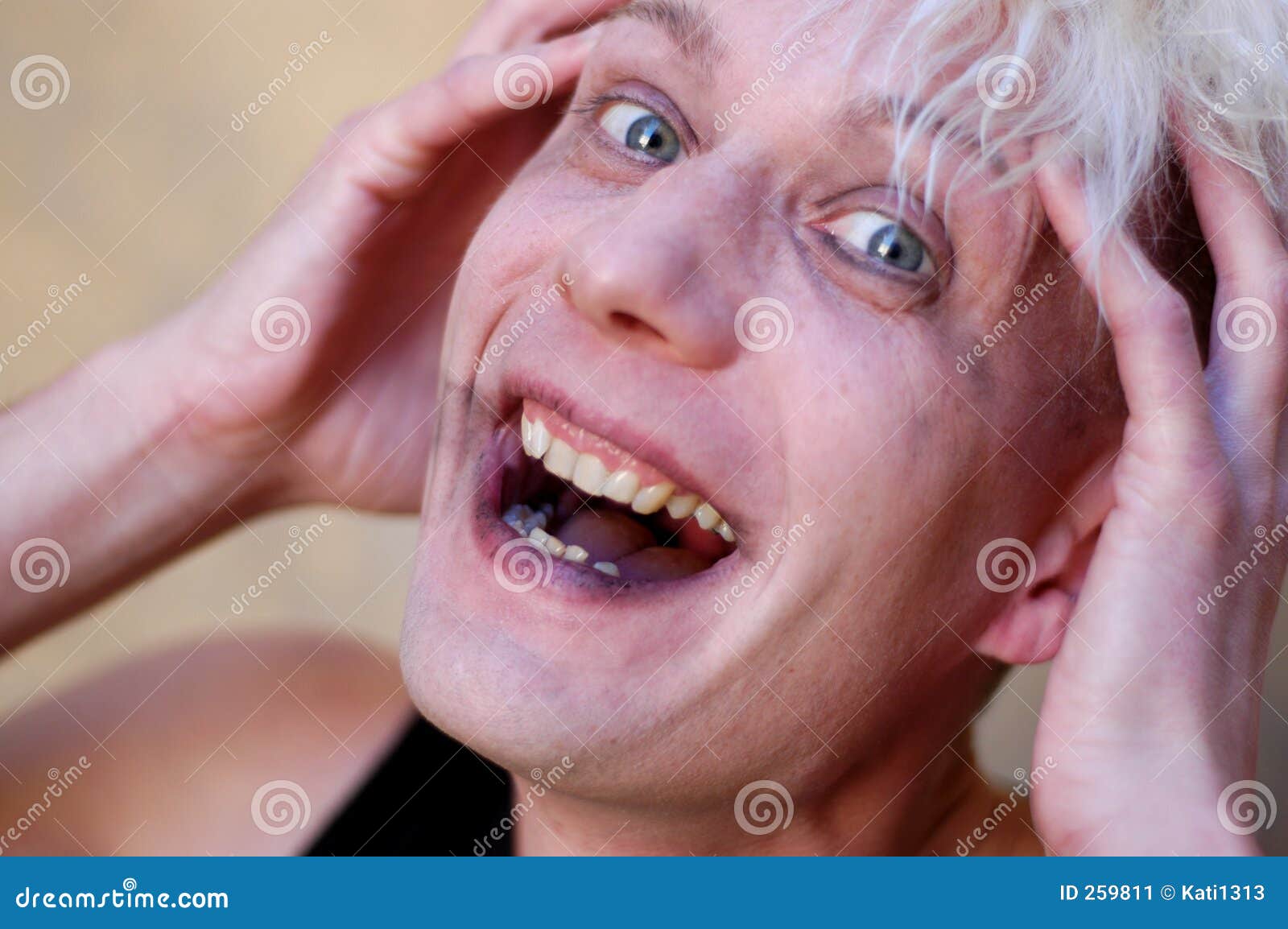 Mad laughter stock image. Image of crazy, running, person - 259811