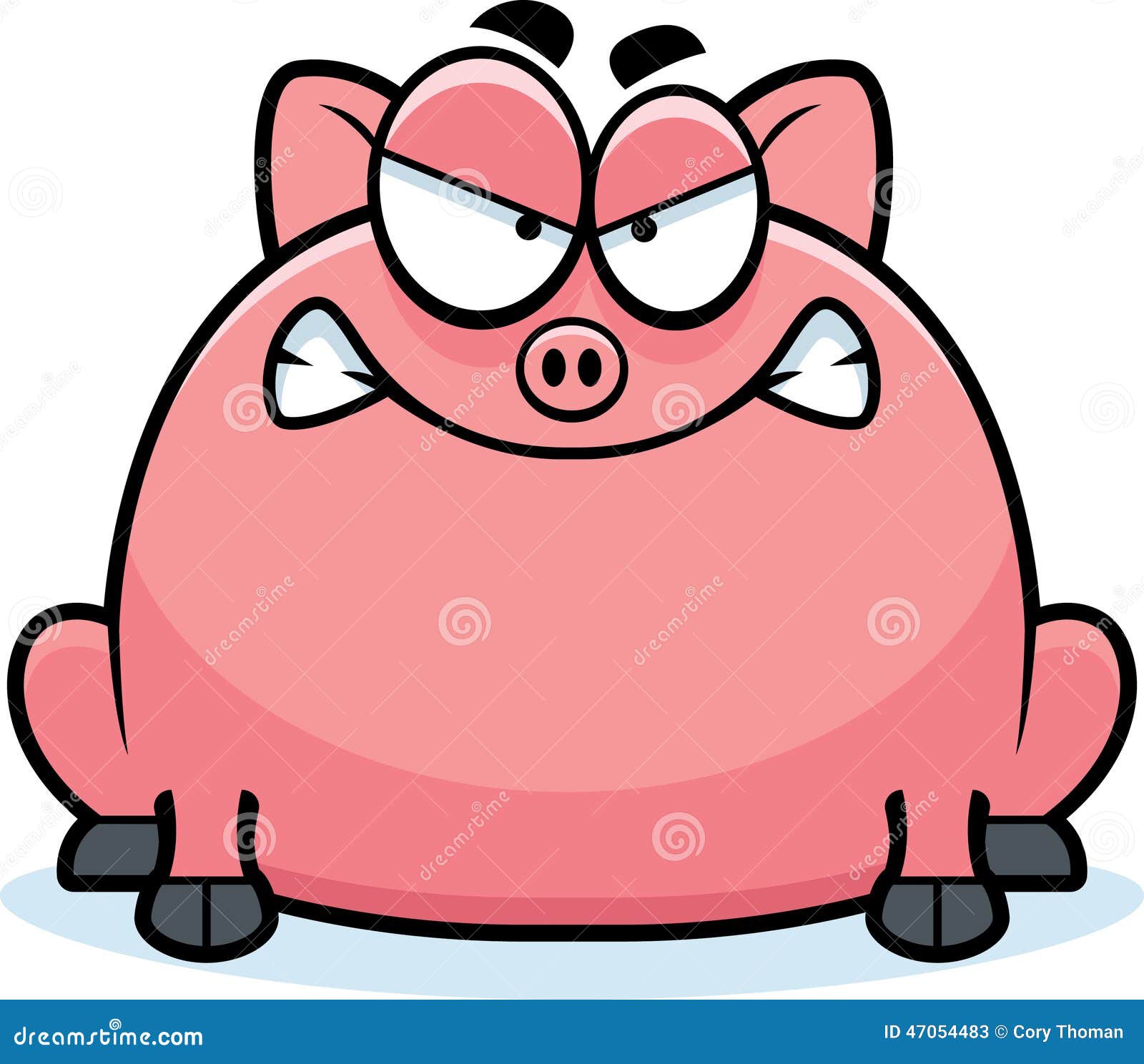 Bad Pig Cartoon