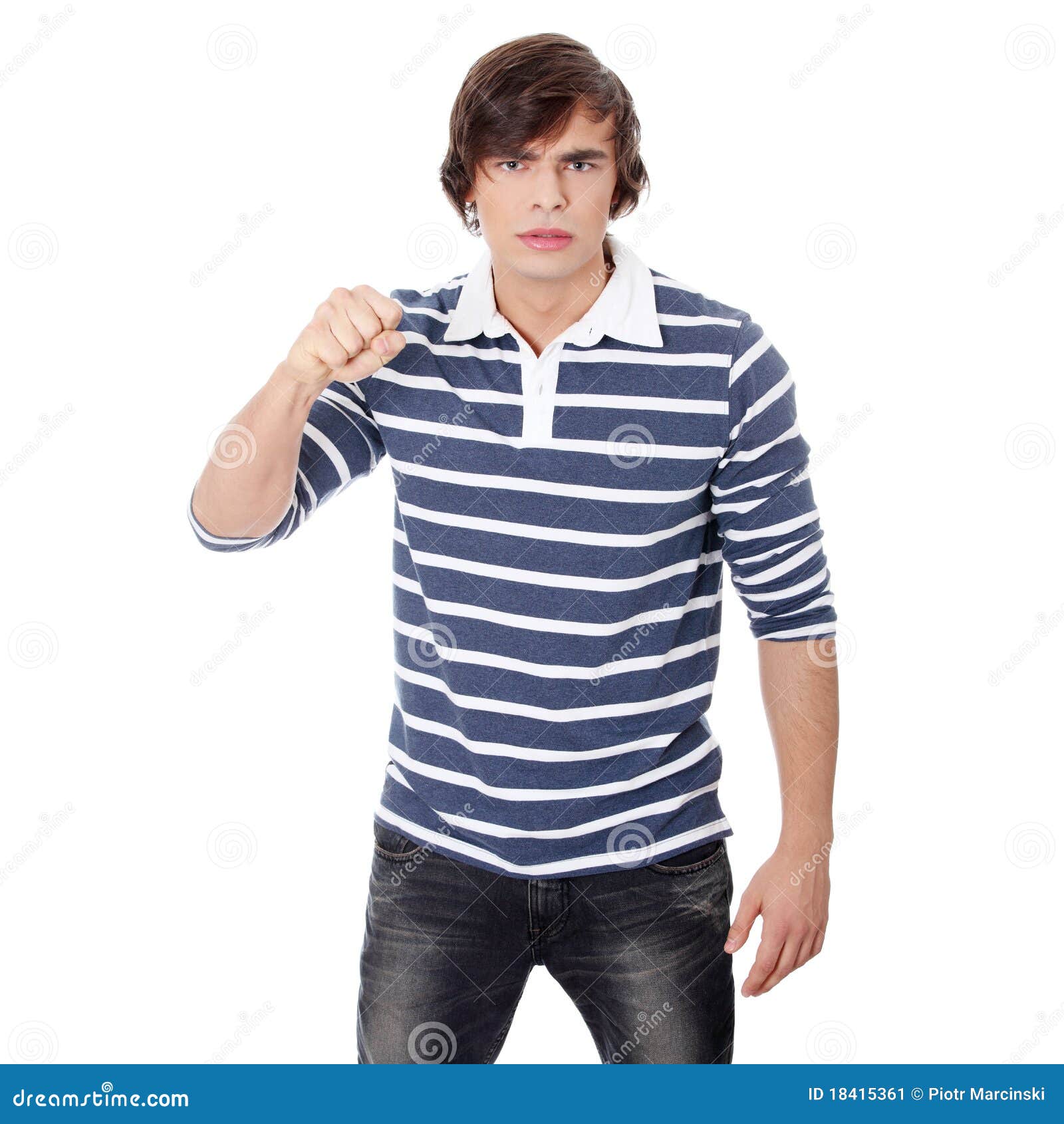Mad man stock image. Image of adult, negative, looking - 18415361