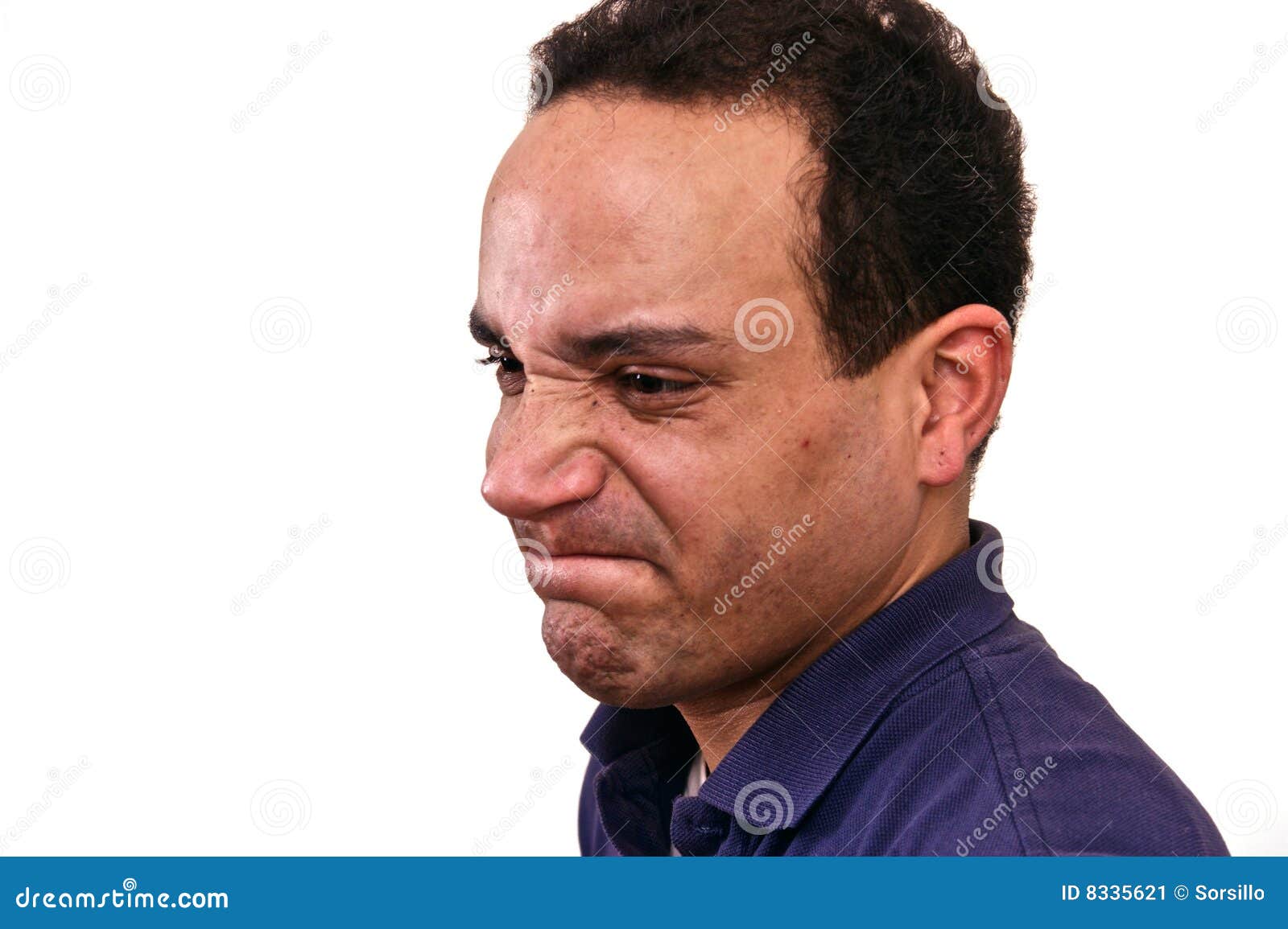 Angry man stock image. Image of white, looks, studio, angry - 8335621