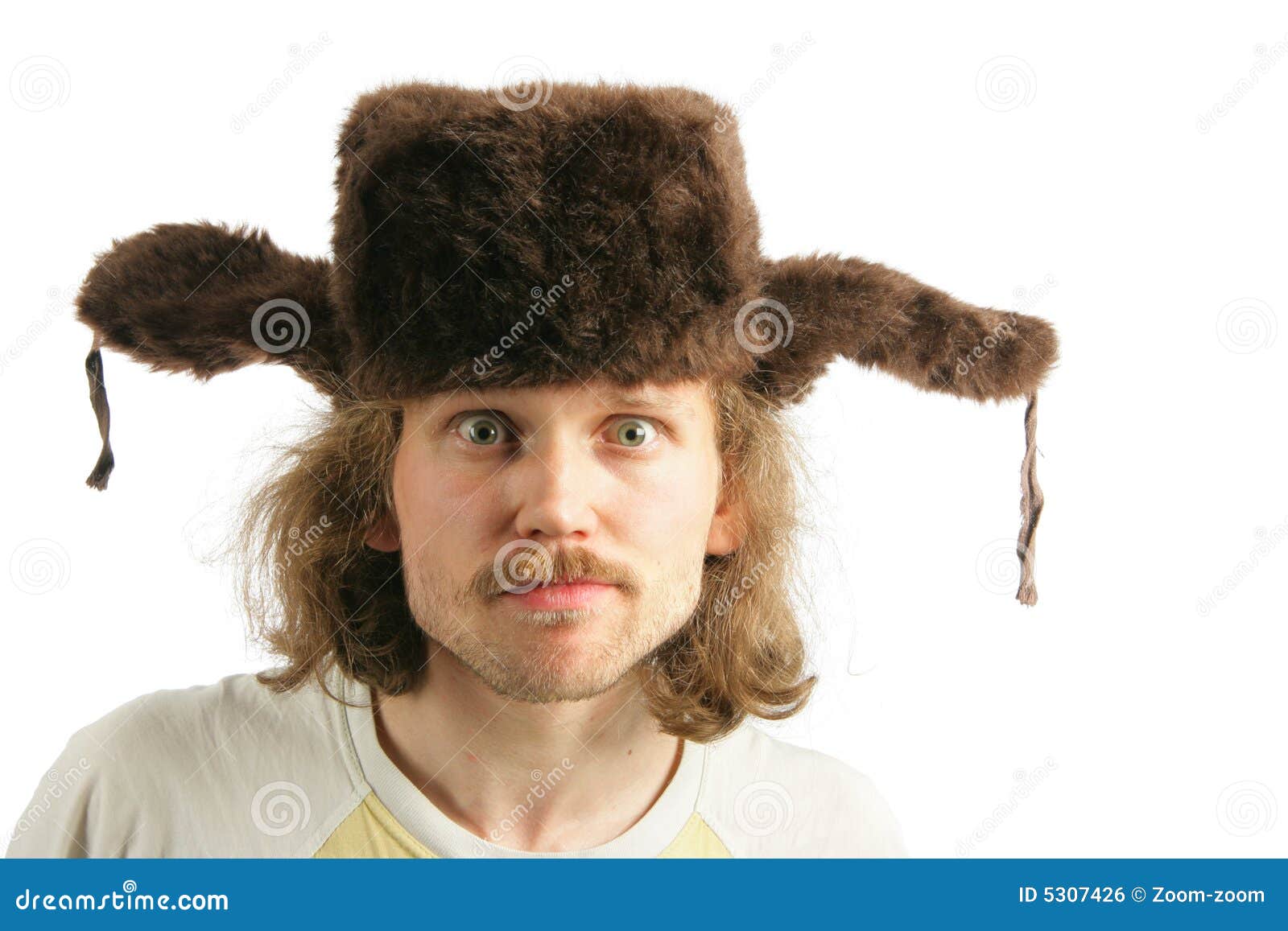Mad russian stock photo. Image of head, caucasian, long - 5307426